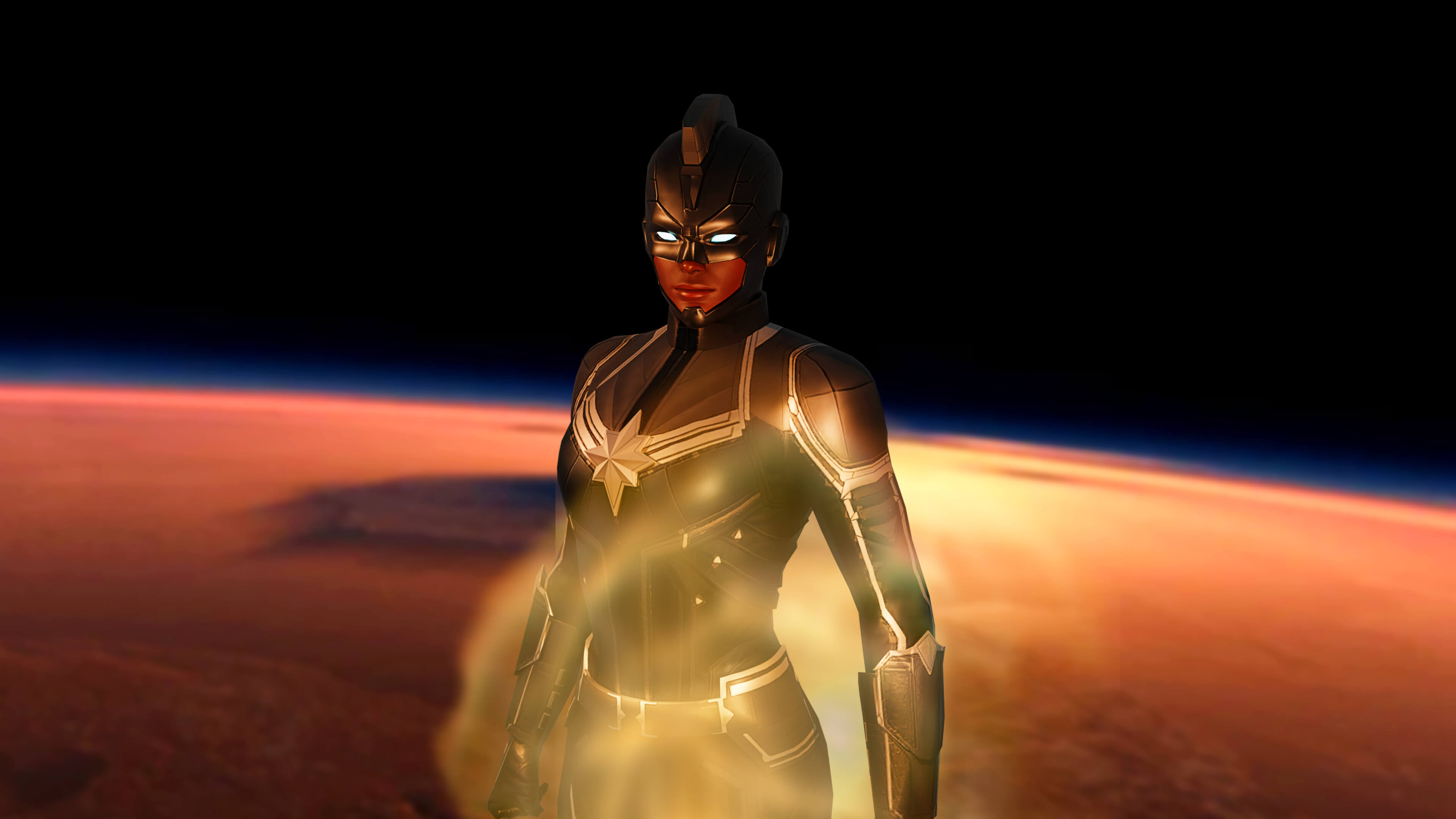 Captain Marvel - Maria Rambeau 3D Model by VFXMatrix