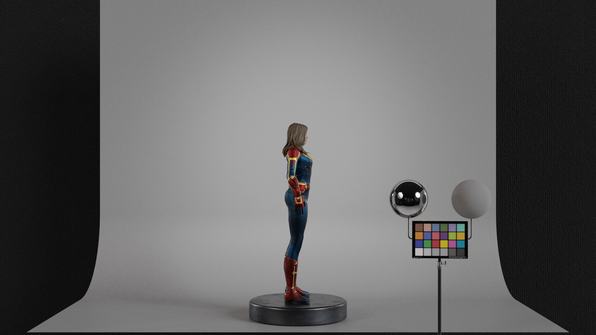Captain Marvel - 3D Model by VFXMatrix