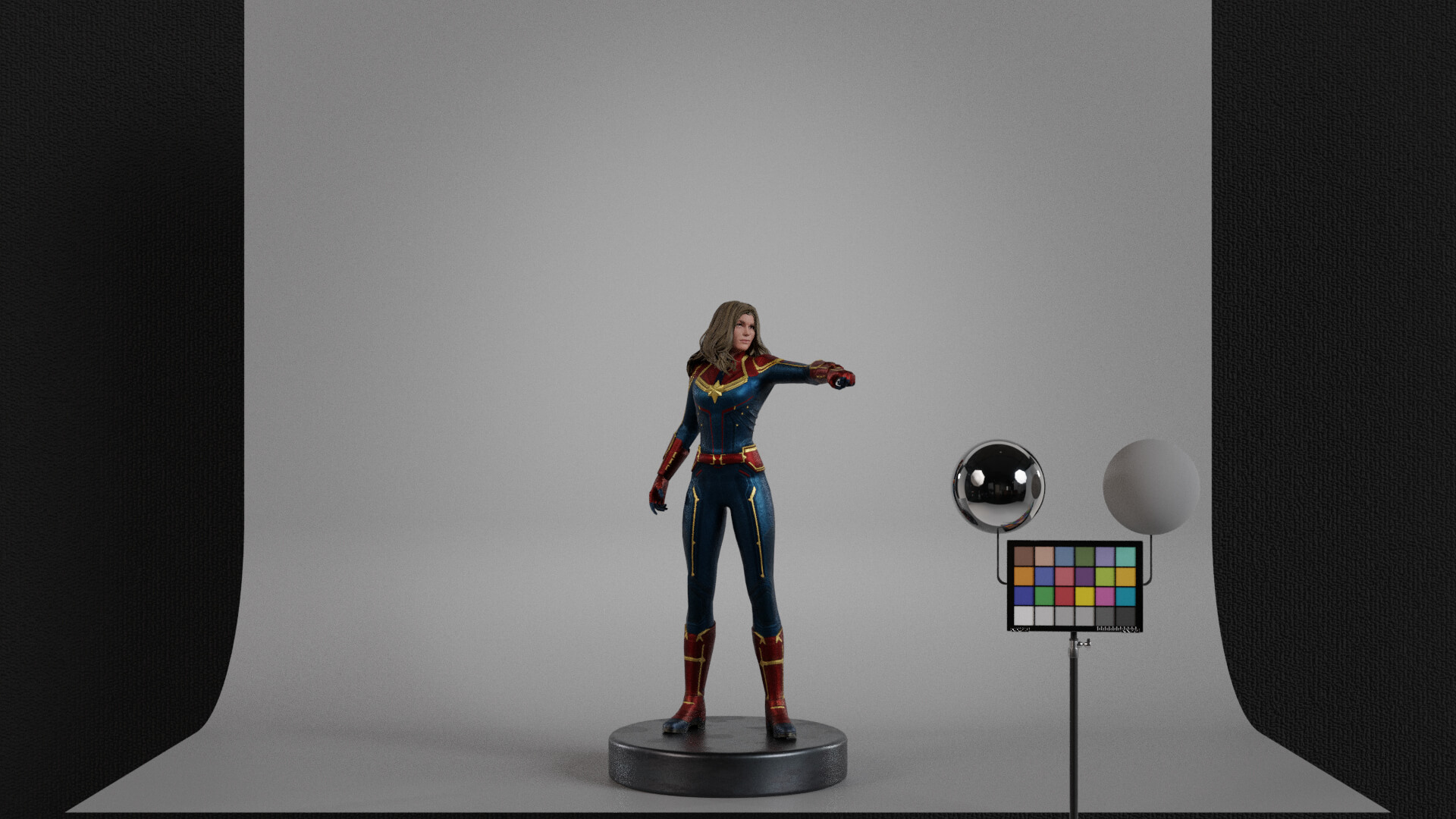 Captain Marvel - 3D Model by VFXMatrix