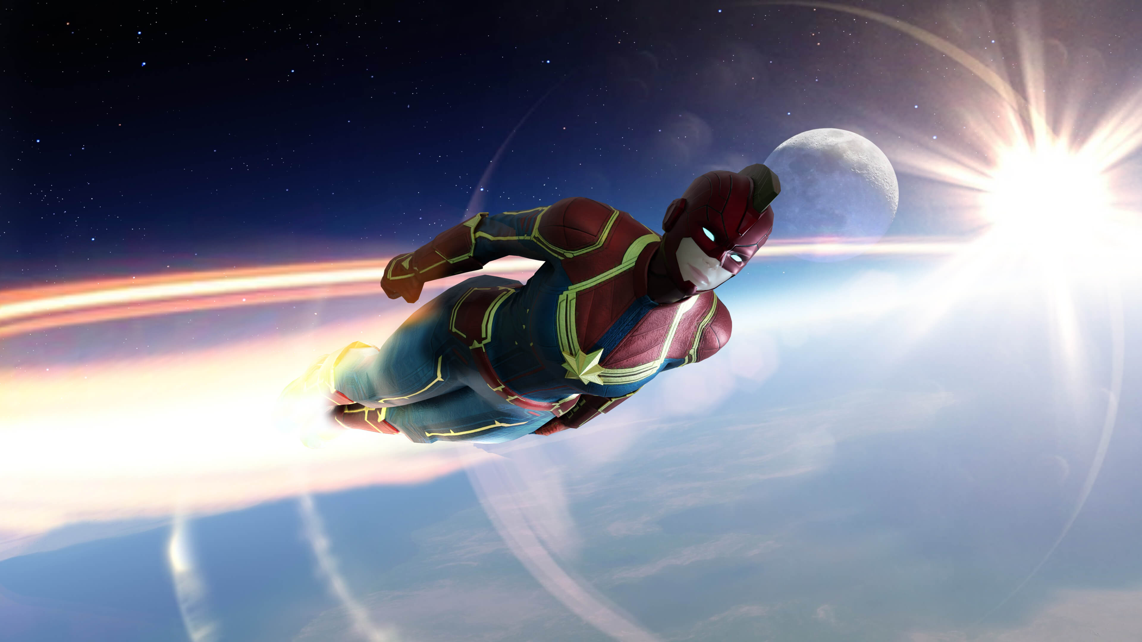 Captain Marvel - 3D Model by VFXMatrix