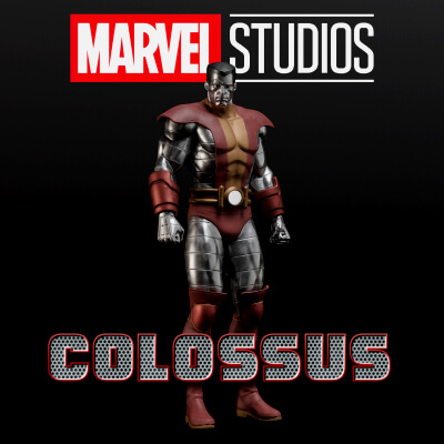 Colossus - Piotr "Peter" Rasputin 3D Model by VFXMatrix