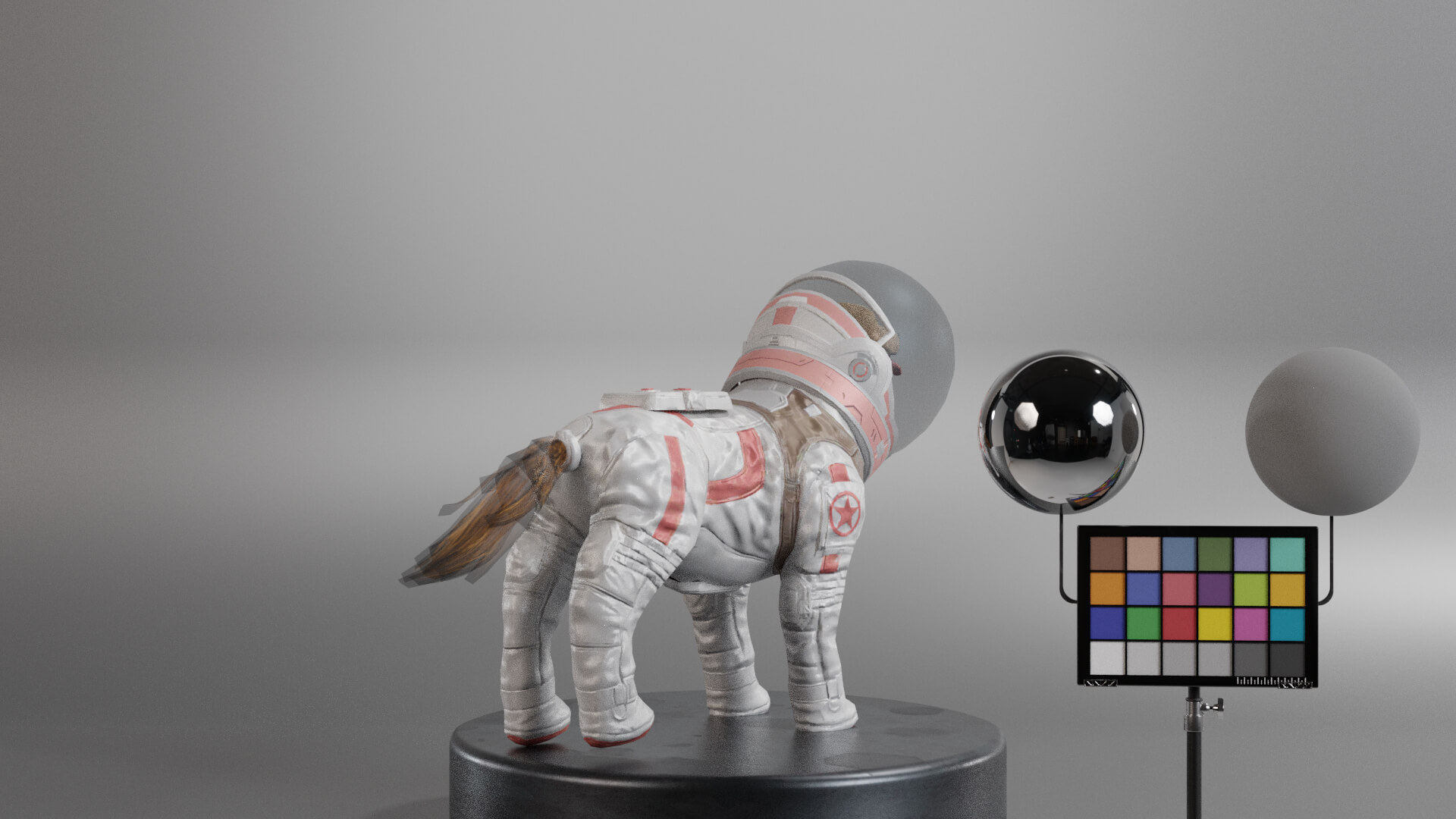 Cosmo The Space Dog - 3D Model by VFXMatrix