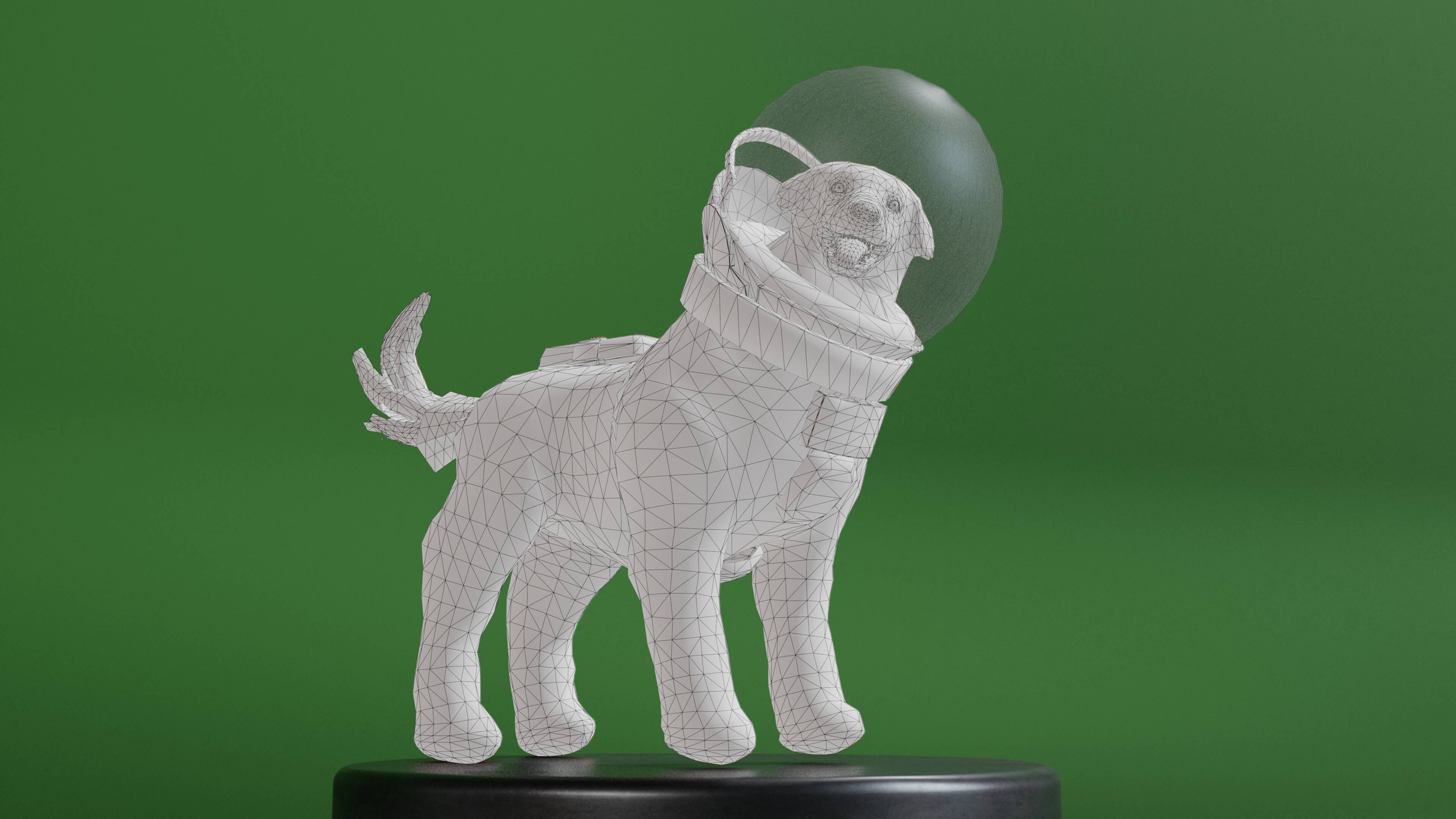 Cosmo The Space Dog - 3D Model by VFXMatrix
