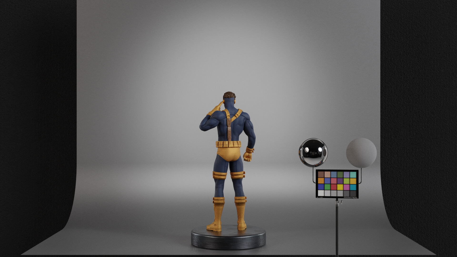 Cyclops - Scott Summers 3D Model by VFXMatrix