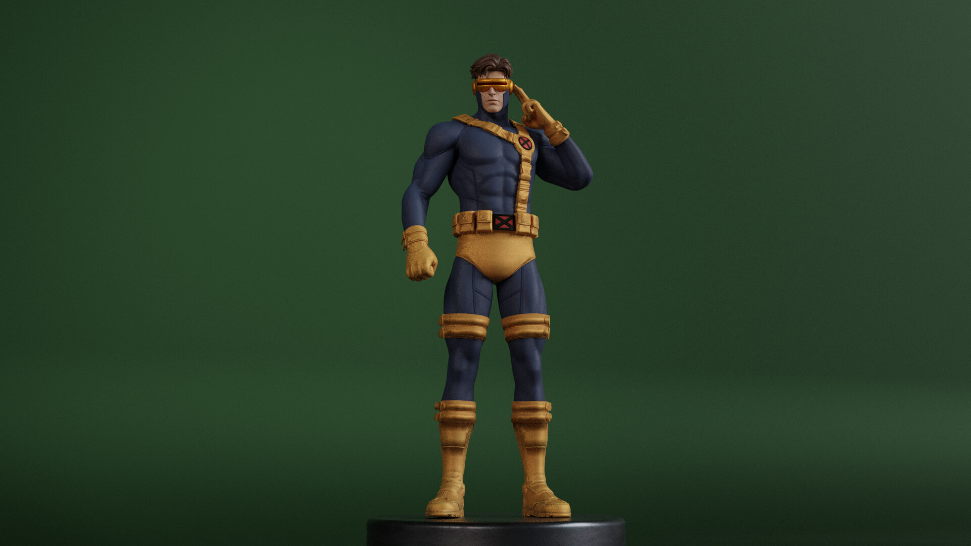 Cyclops - Scott Summers 3D Model by VFXMatrix