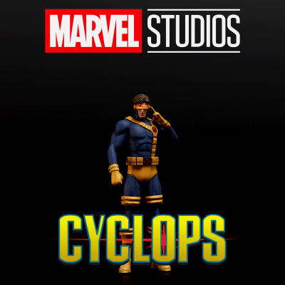 Cyclops - Scott Summers 3D Model by VFXMatrix