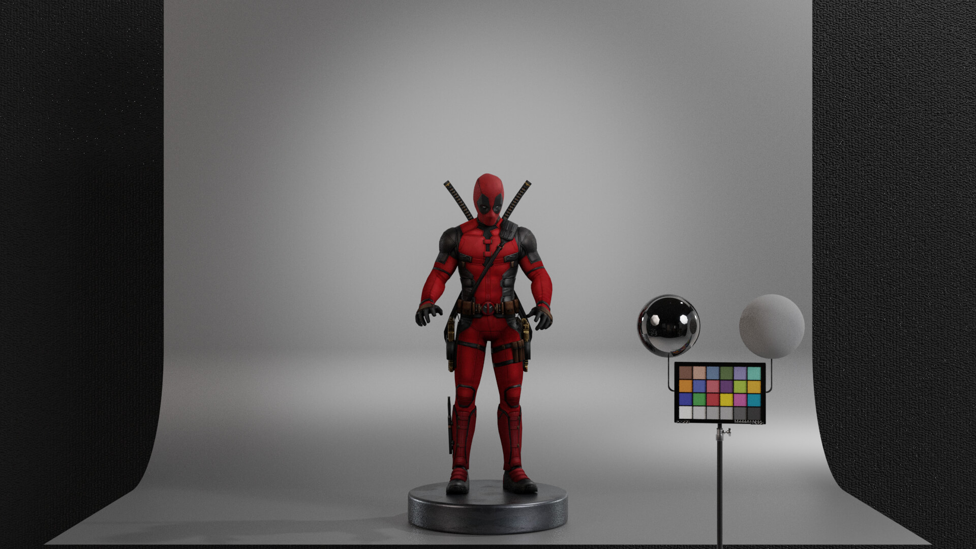 Deadpool - Wade Wilson 3D Model by VFXMatrix
