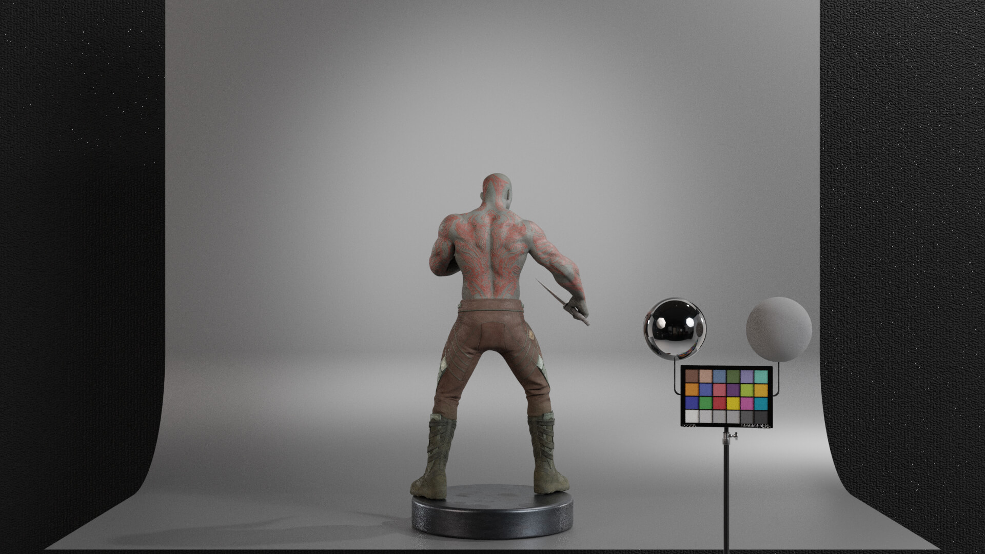 Drax The Destroyer - 3D Model by VFXMatrix