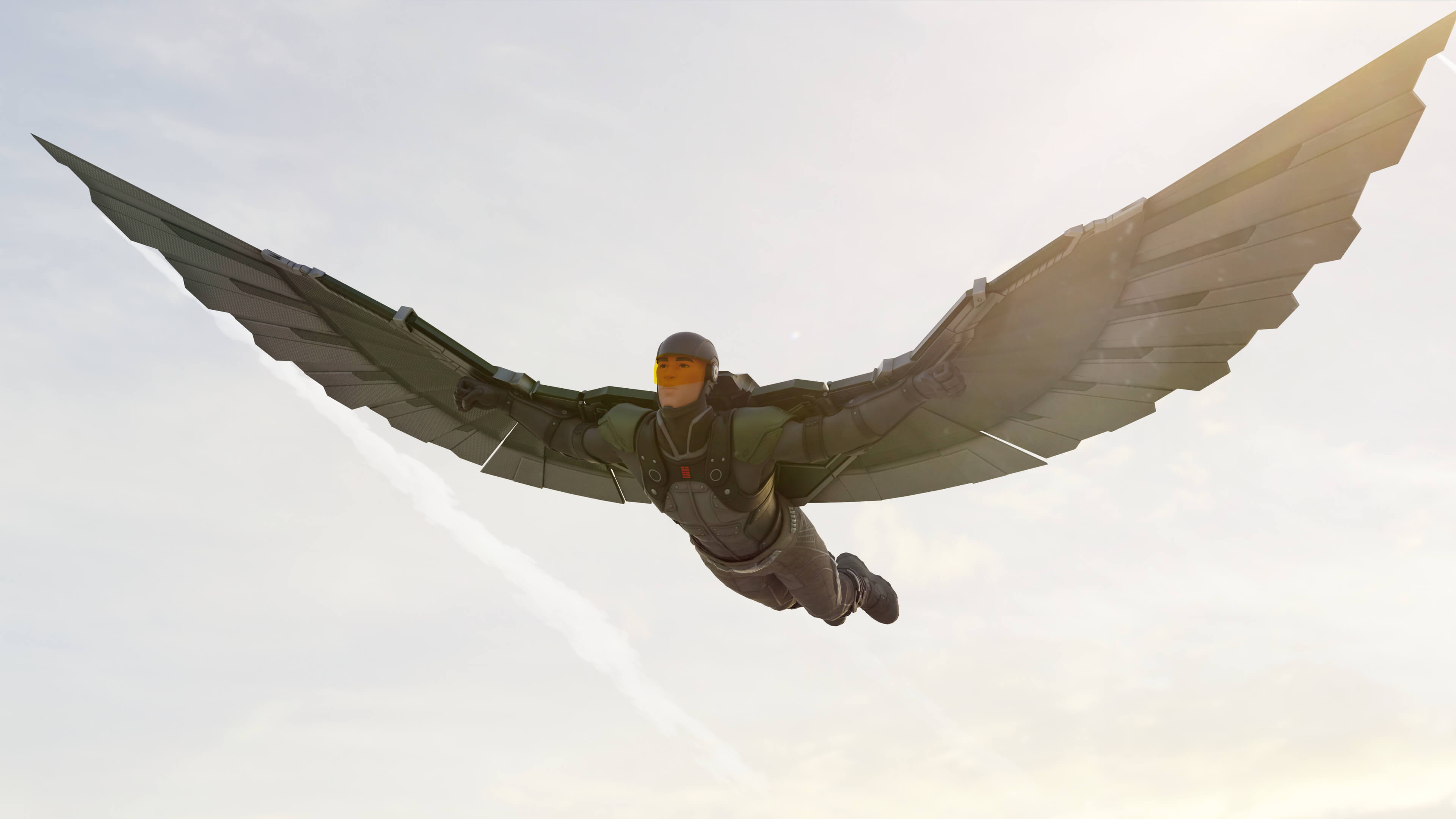 Falcon - Joaquín Torres 3D Model by VFXMatrix