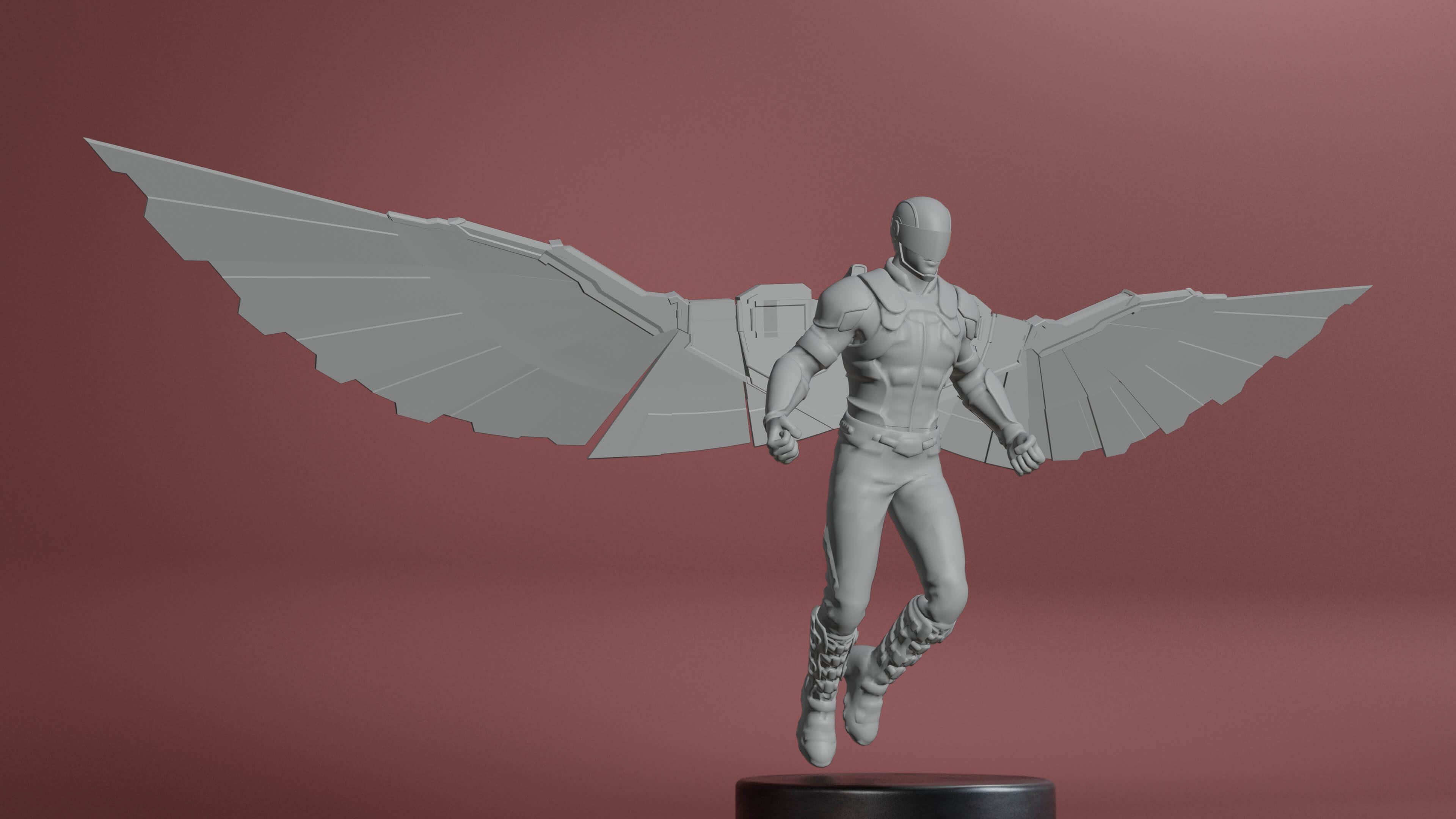 Falcon - Joaquín Torres 3D Model by VFXMatrix