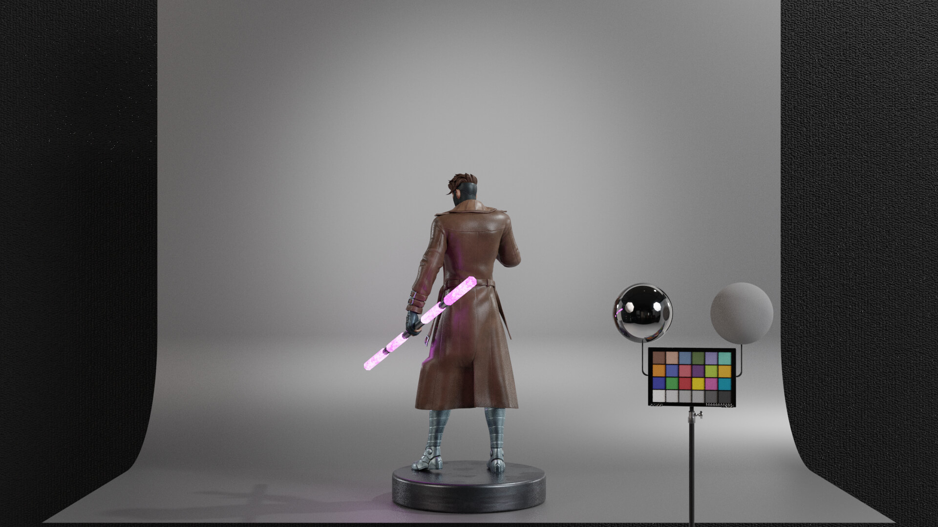 Gambit - Remy Lebeau 3D Model by VFXMatrix