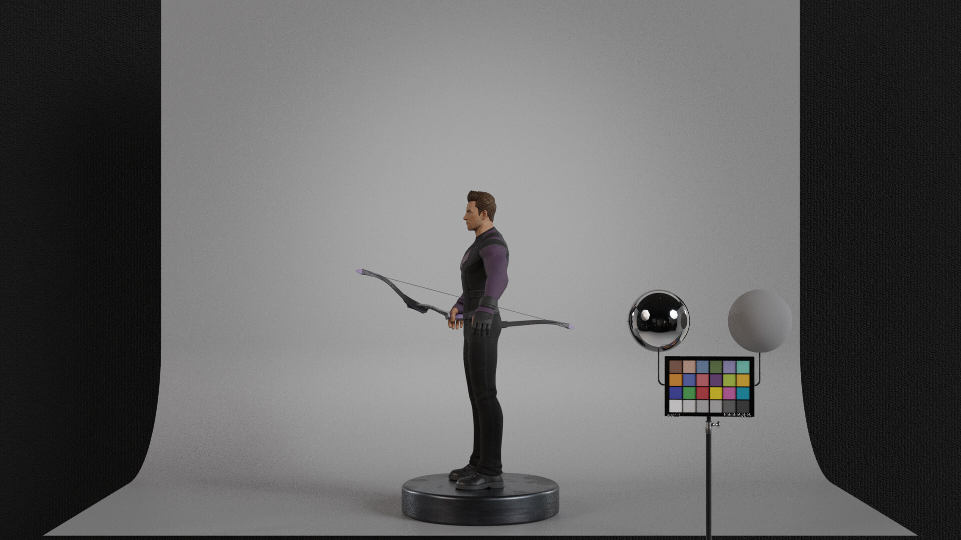 Hawkeye - Clint Barton 3D Model by VFXMatrix