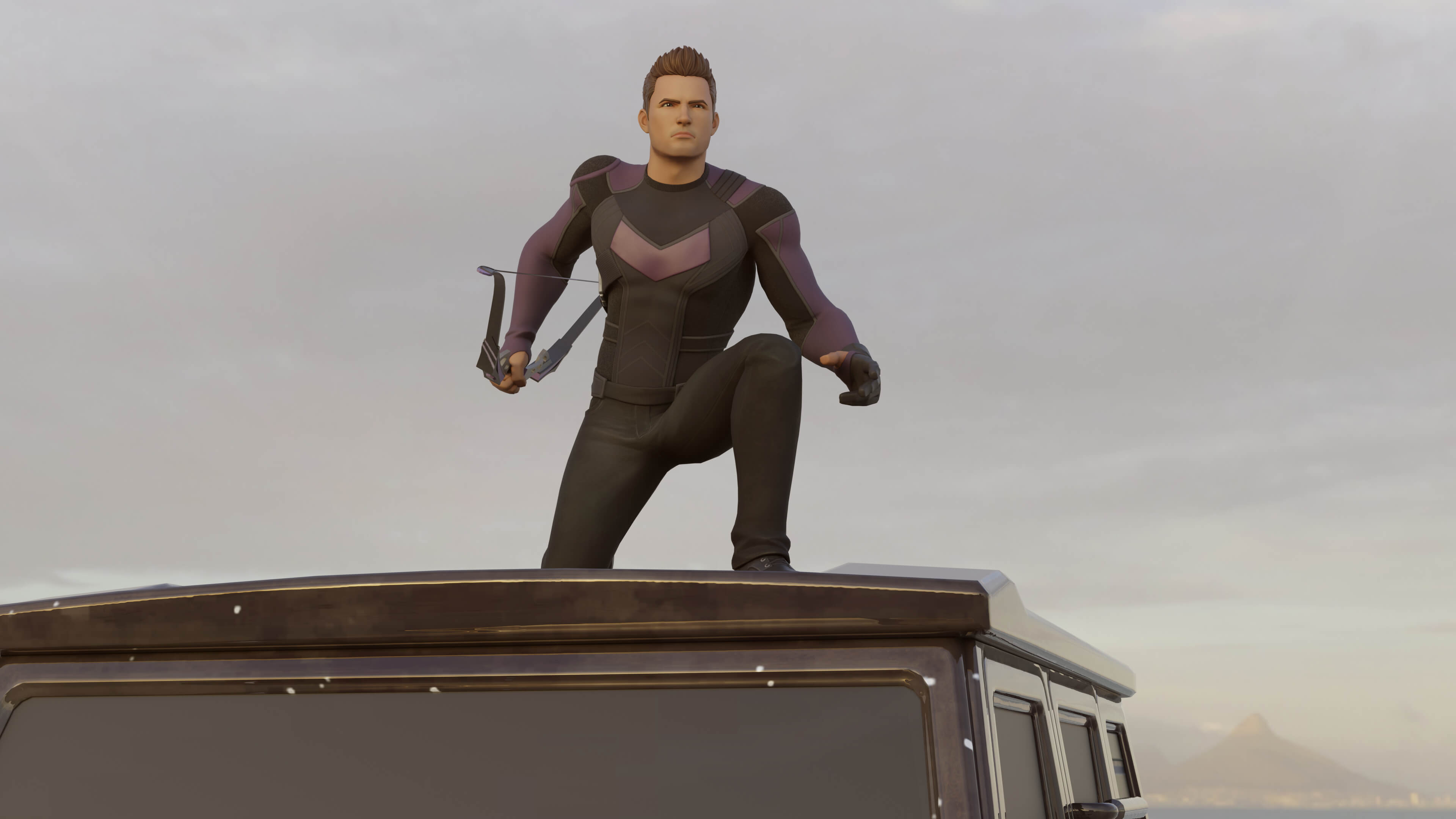 Hawkeye - Clint Barton 3D Model by VFXMatrix