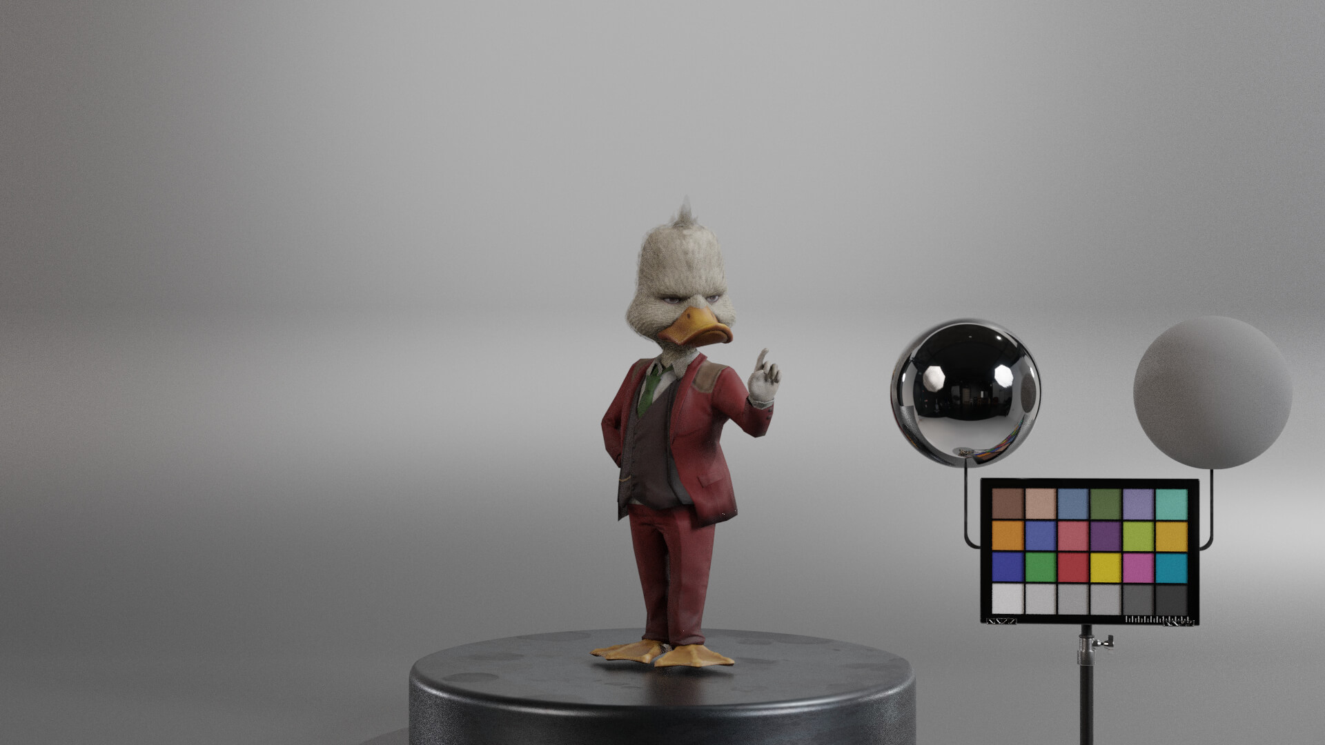 Howard The Duck - 3D Model by VFXMatrix