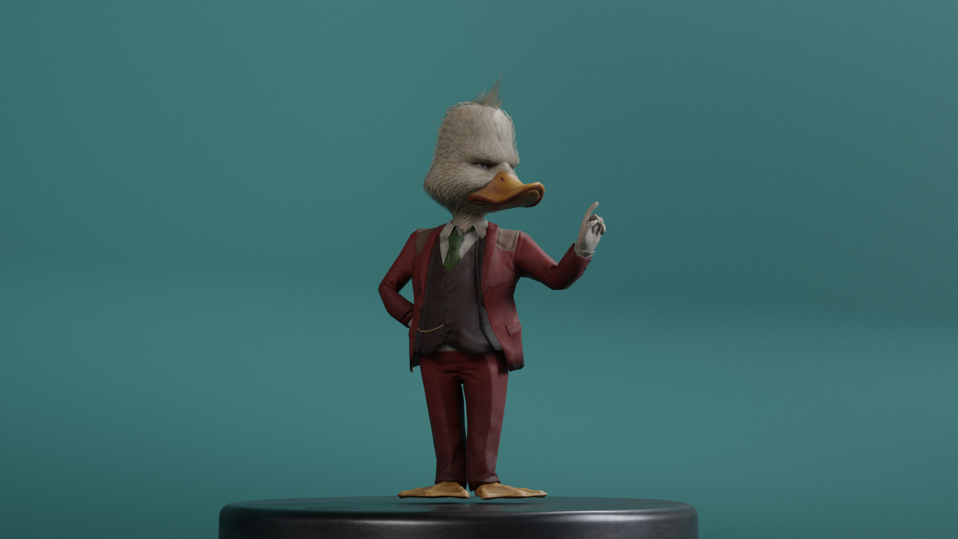 Howard The Duck - 3D Model by VFXMatrix