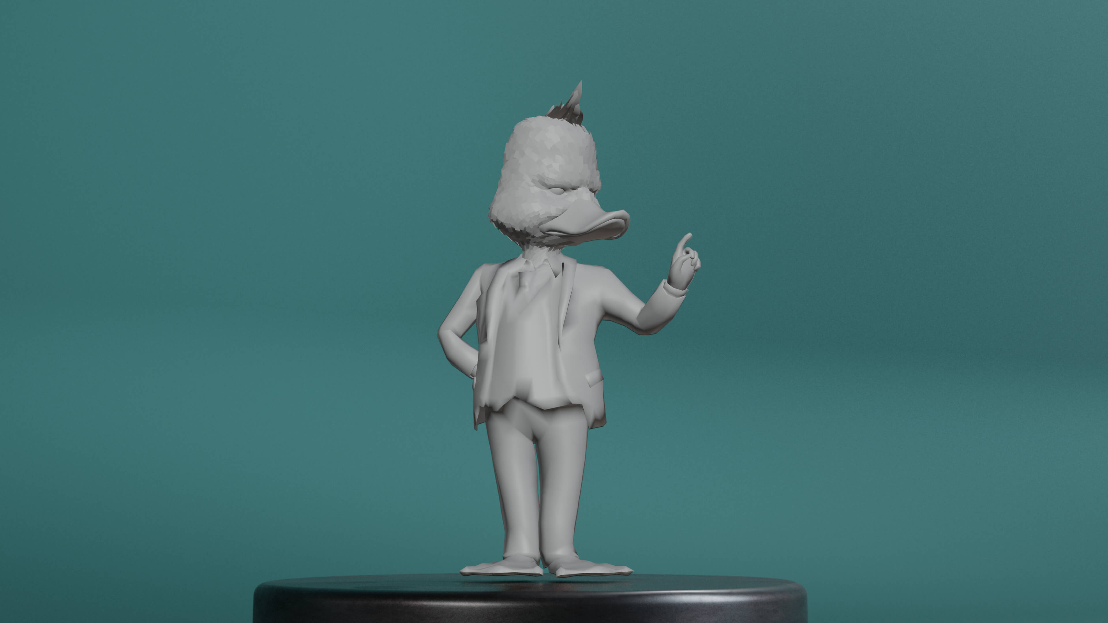 Howard The Duck - 3D Model by VFXMatrix