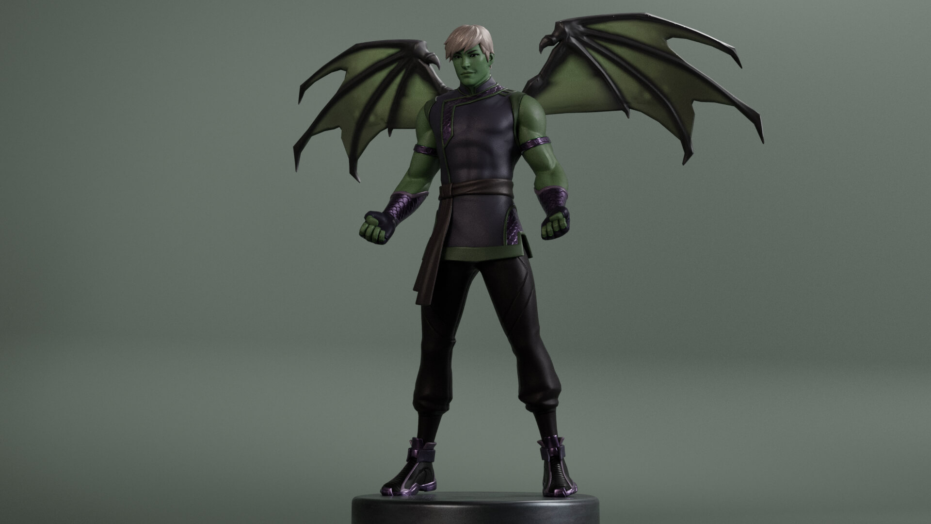 Hulkling - Teddy Altman 3D Model by VFXMatrix