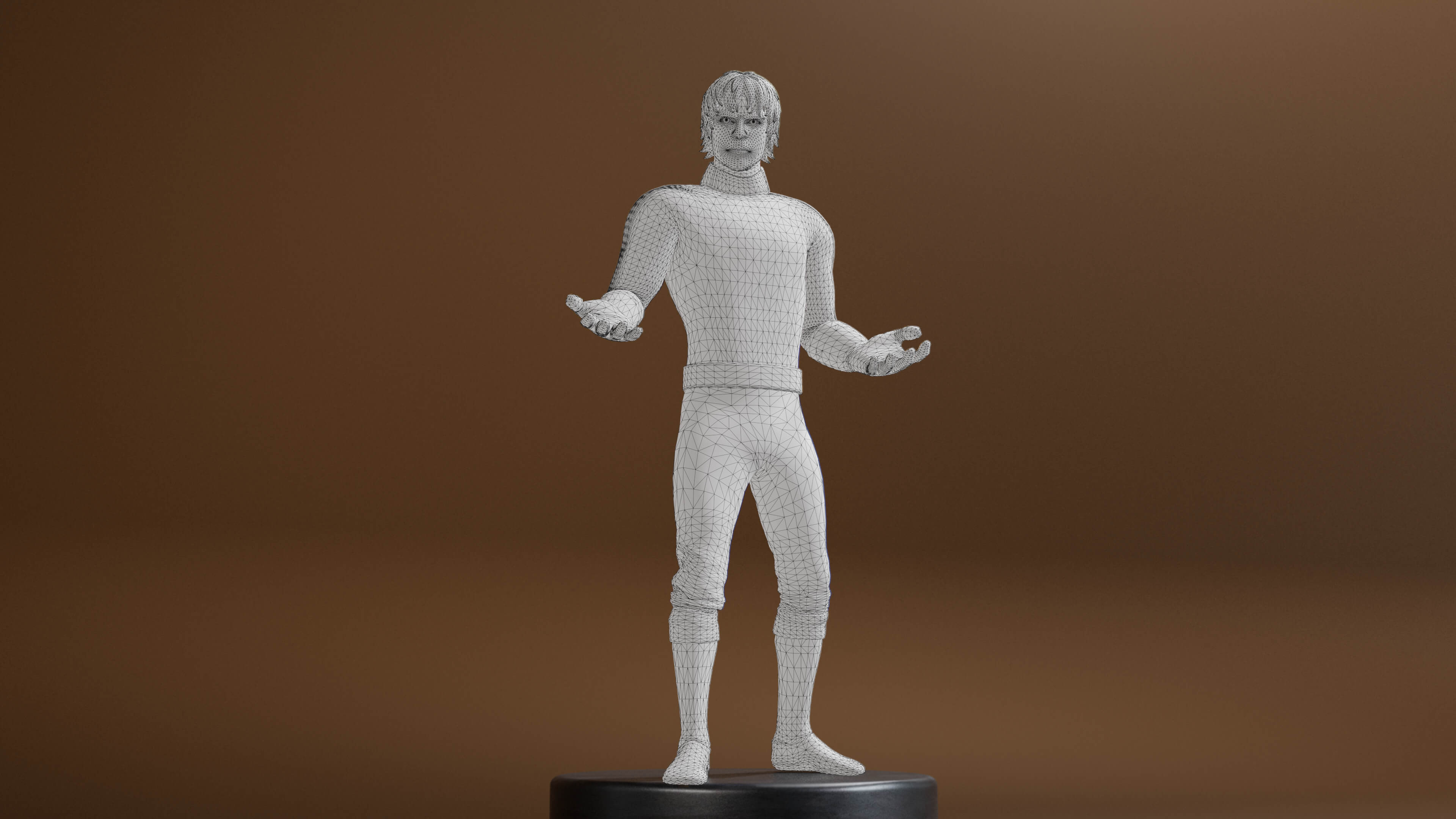 Human Torch - Johnny Storm 3D Model by VFXMatrix