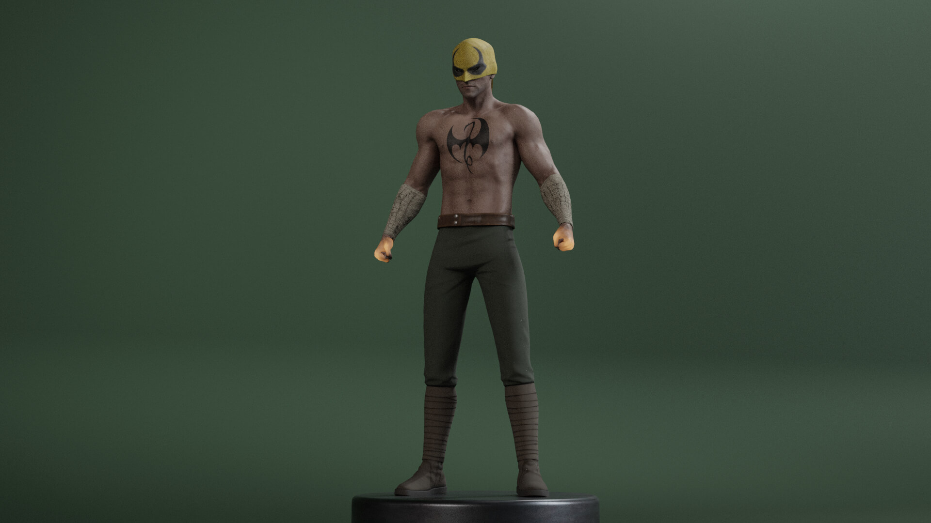 Iron Fist - Danny Rand 3D Model by VFXMatrix