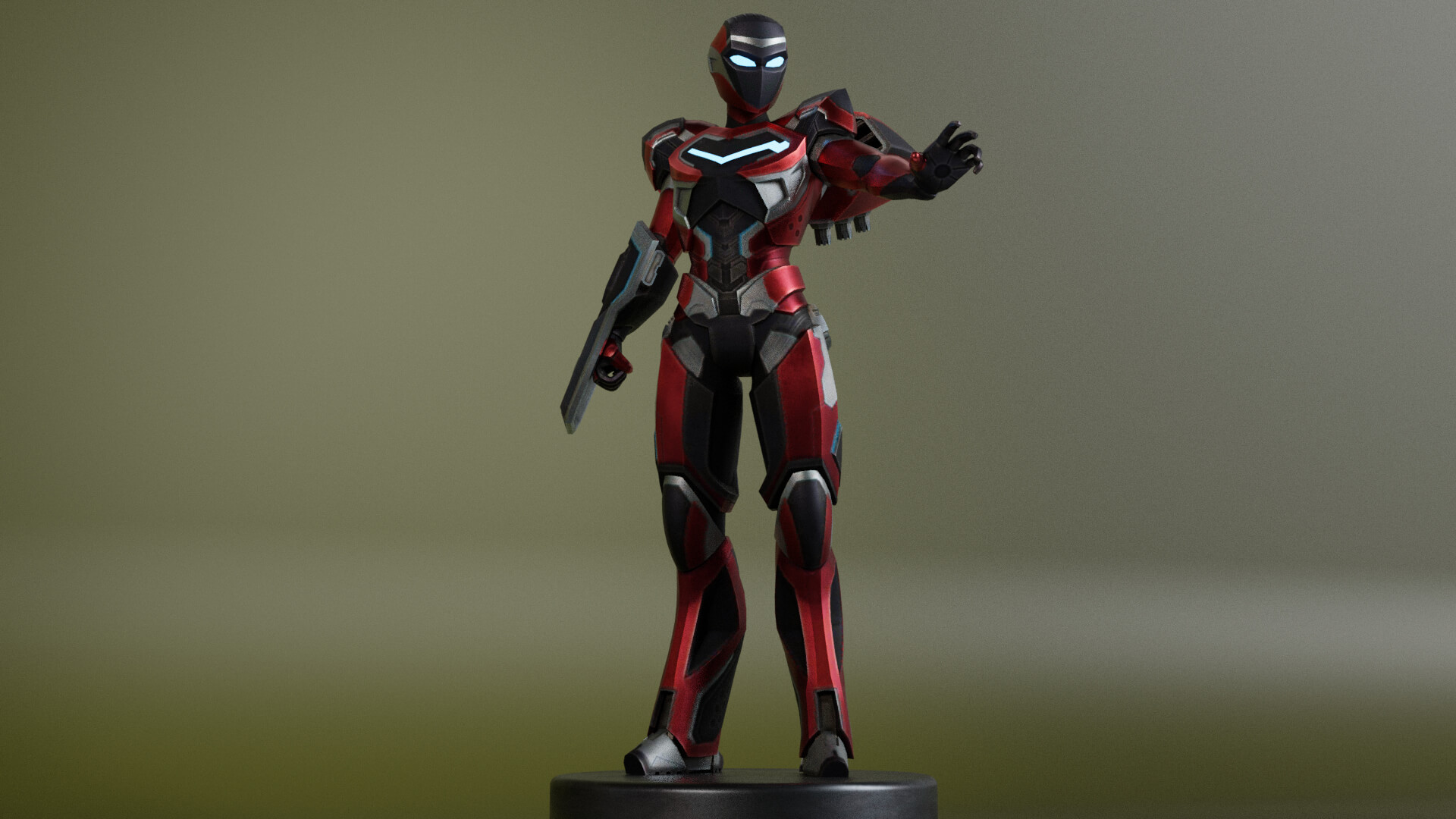Ironheart - Riri Williams 3D Model by VFXMatrix