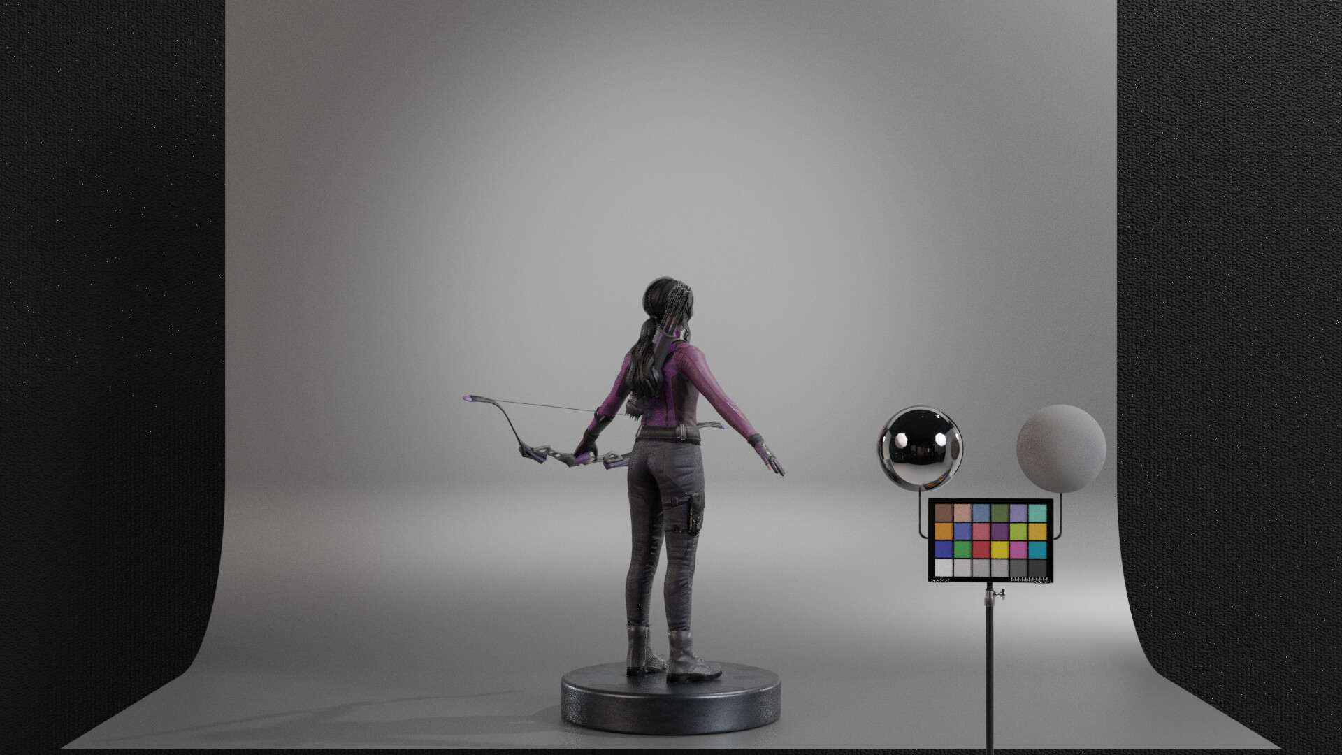 Kate Bishop - Hawkeye 3D Model by VFXMatrix