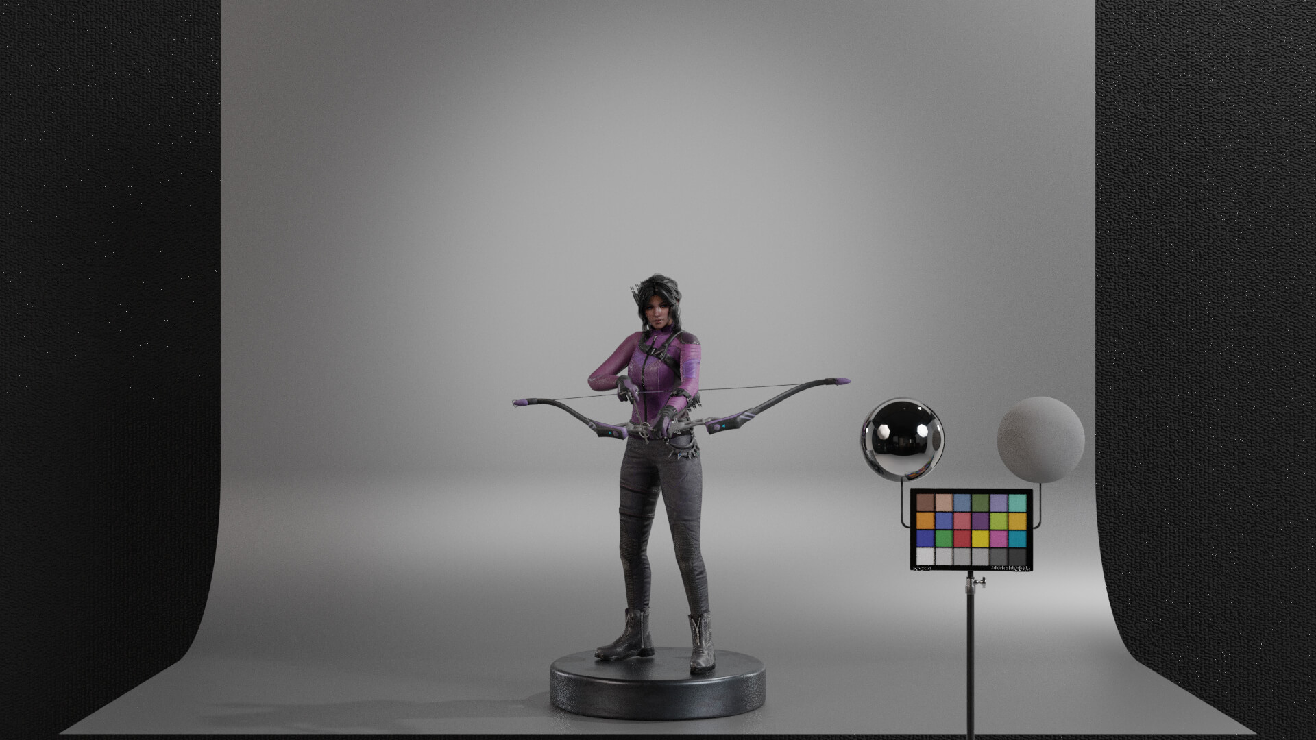 Kate Bishop - Hawkeye 3D Model by VFXMatrix