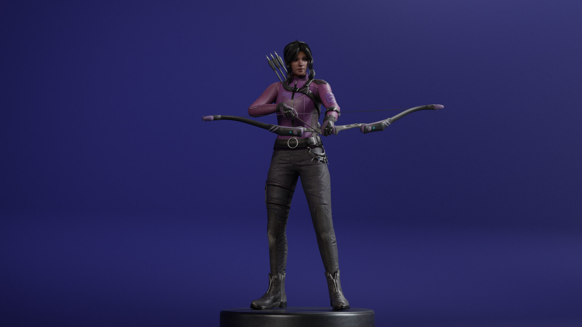Kate Bishop - Hawkeye 3D Model by VFXMatrix