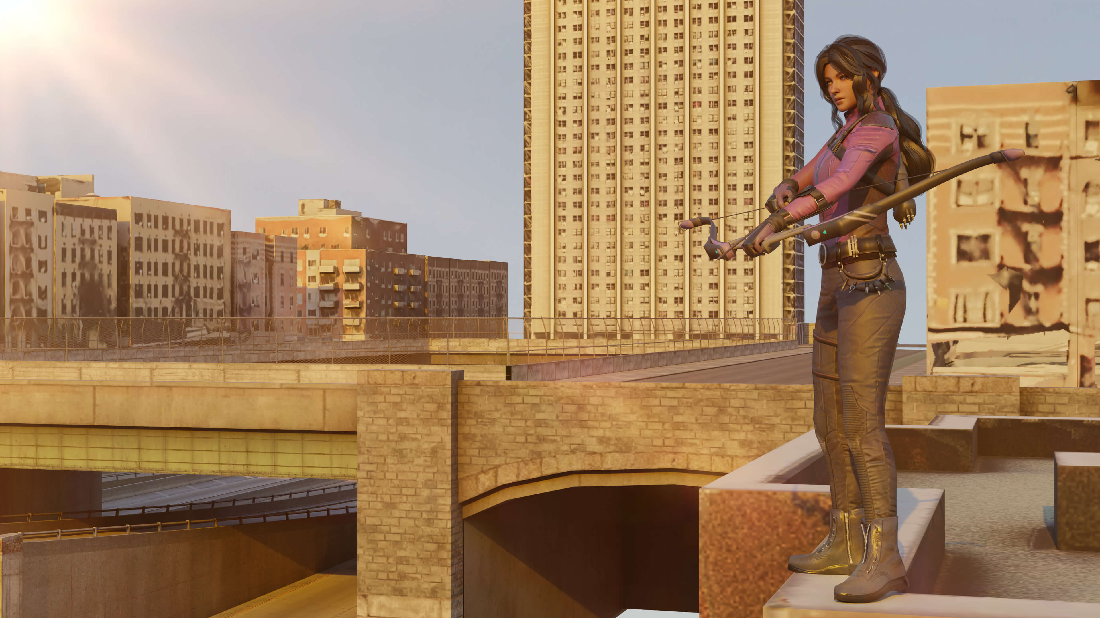 Kate Bishop - Hawkeye 3D Model by VFXMatrix