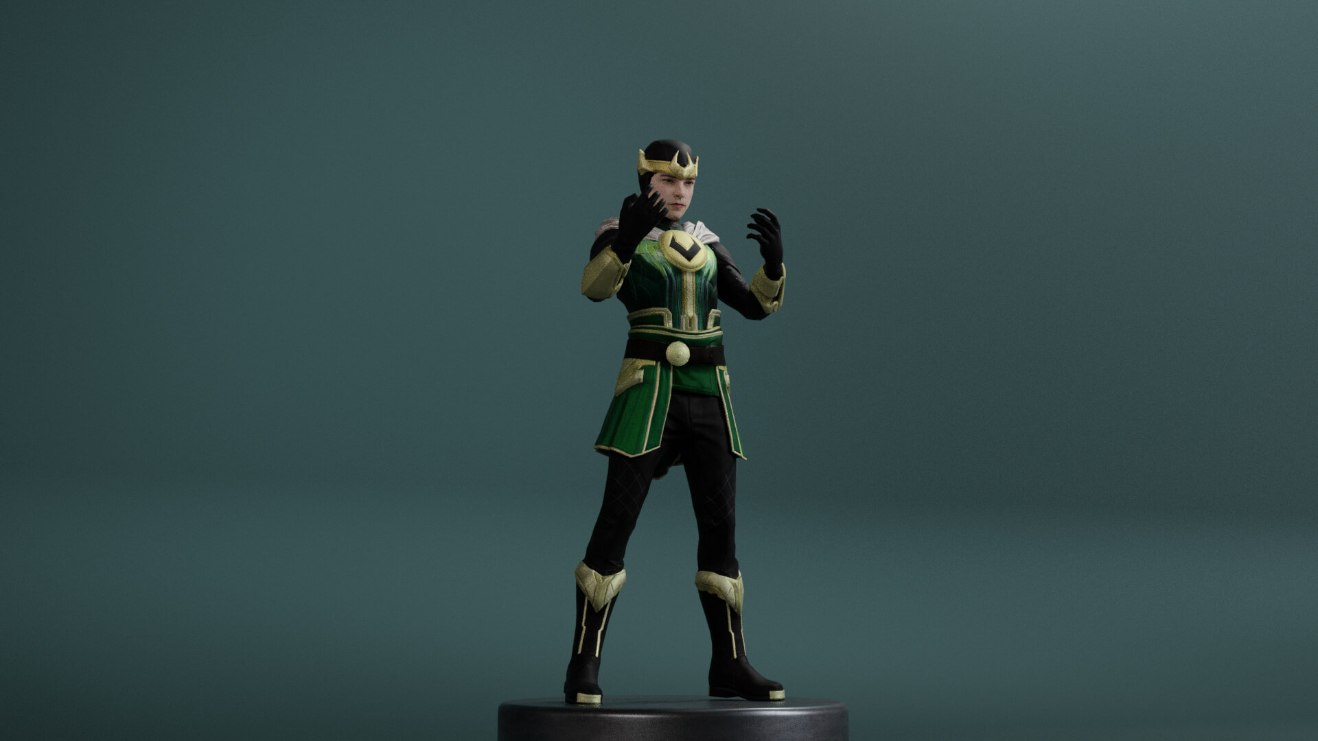 Kid Loki - Prince of Mischief 3D Model by VFXMatrix