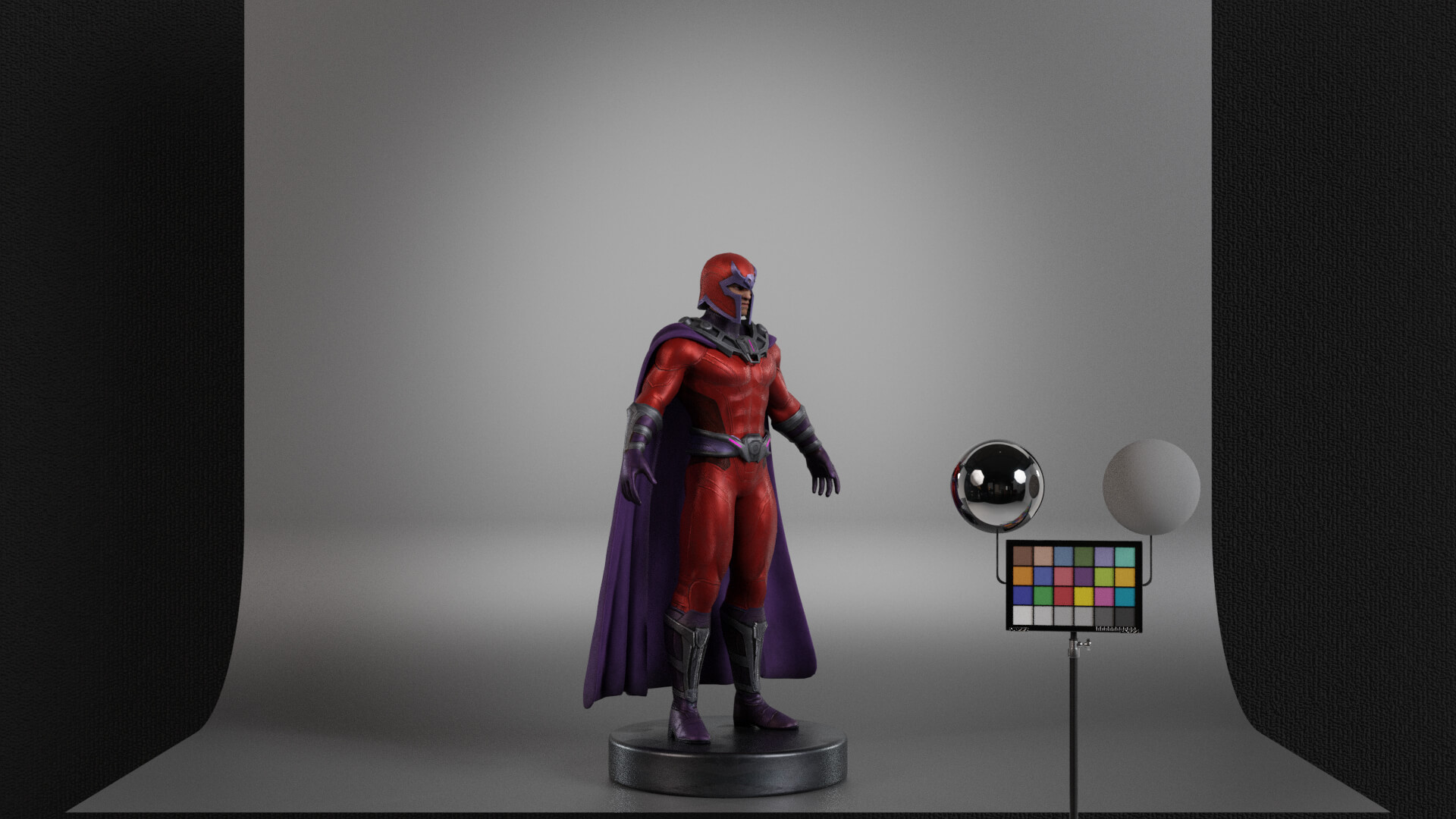 Magneto - Erik Lehnsherr 3D Model by VFXMatrix