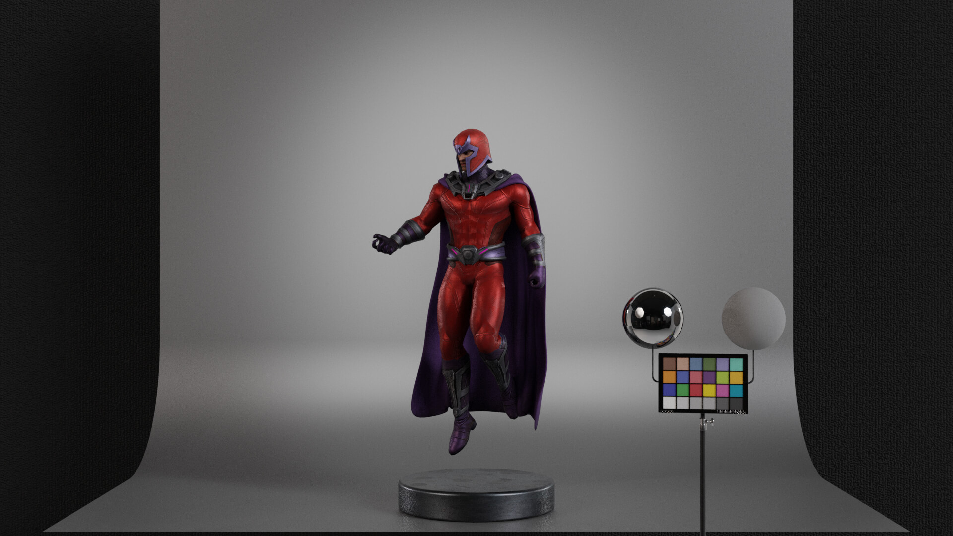 Magneto - Erik Lehnsherr 3D Model by VFXMatrix