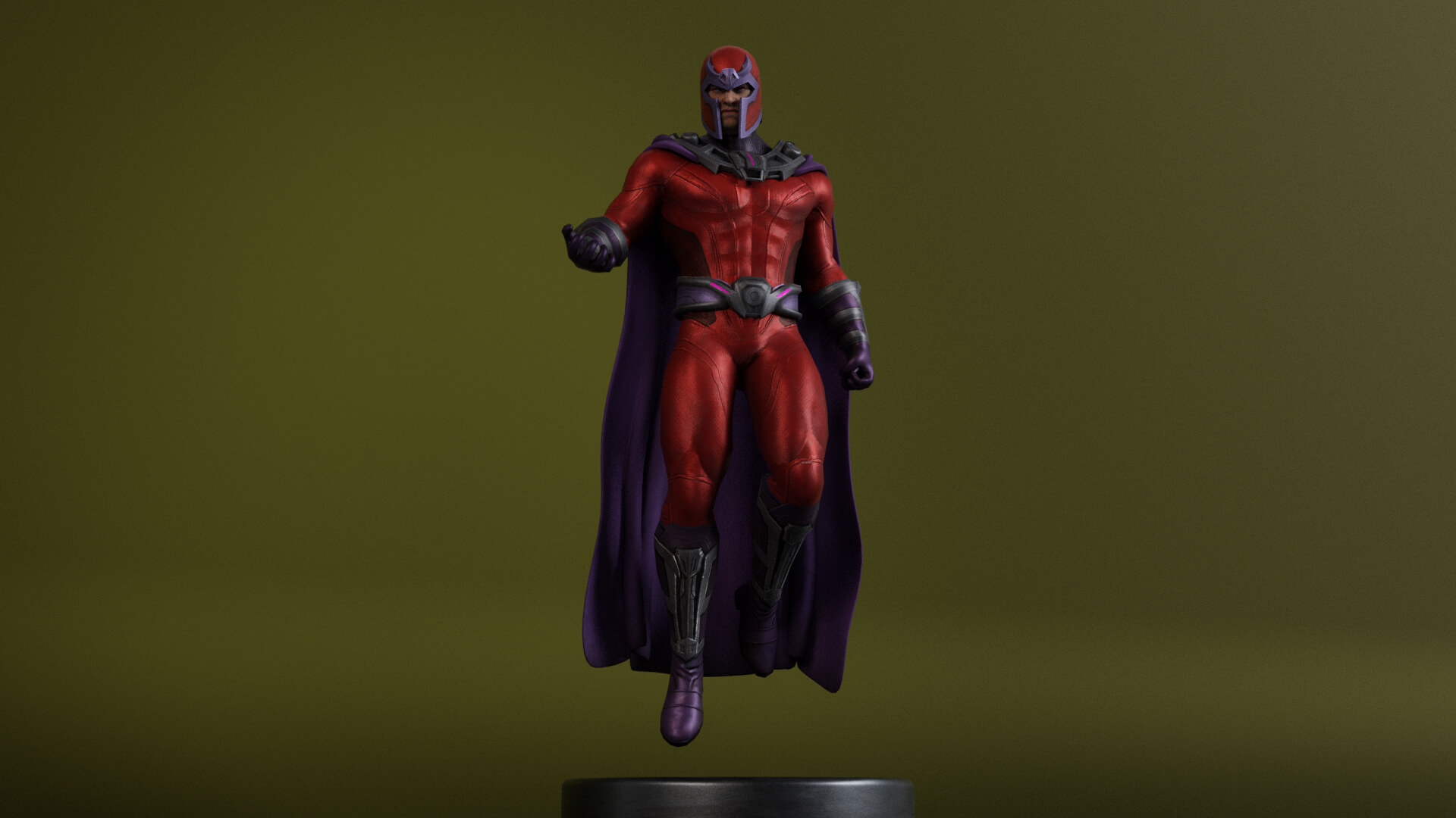 Magneto - Erik Lehnsherr 3D Model by VFXMatrix