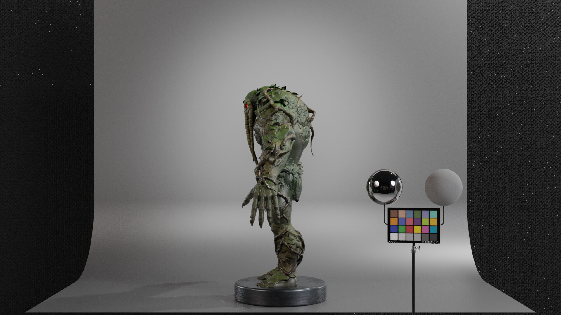 Man-Thing - Theodore "Ted" Sallis 3D Model by VFXMatrix