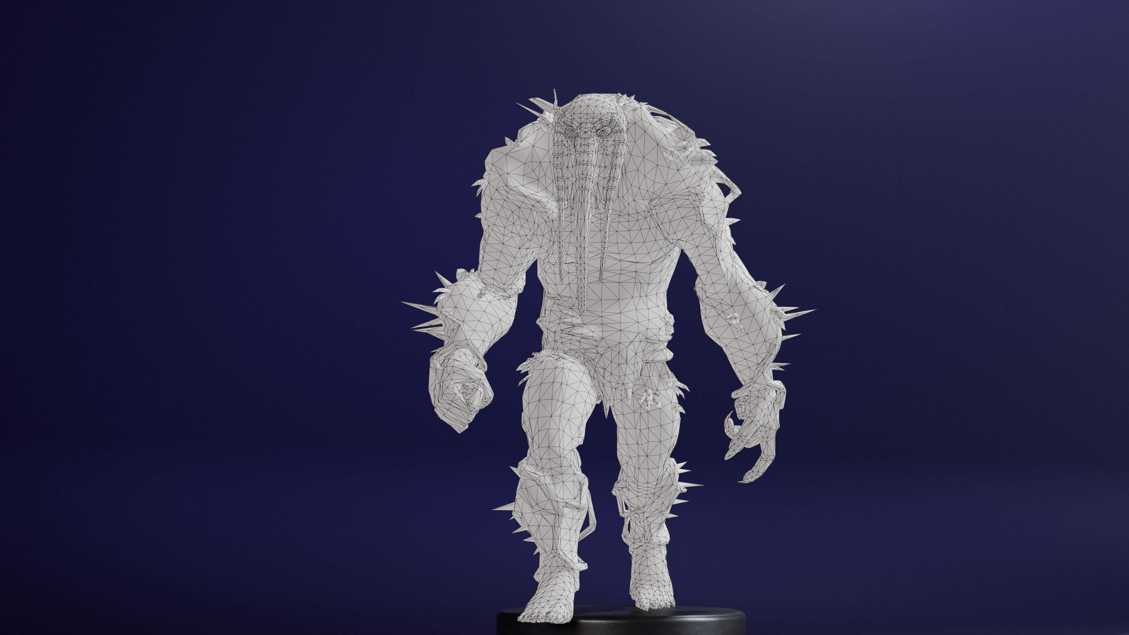 Man-Thing - Theodore "Ted" Sallis 3D Model by VFXMatrix