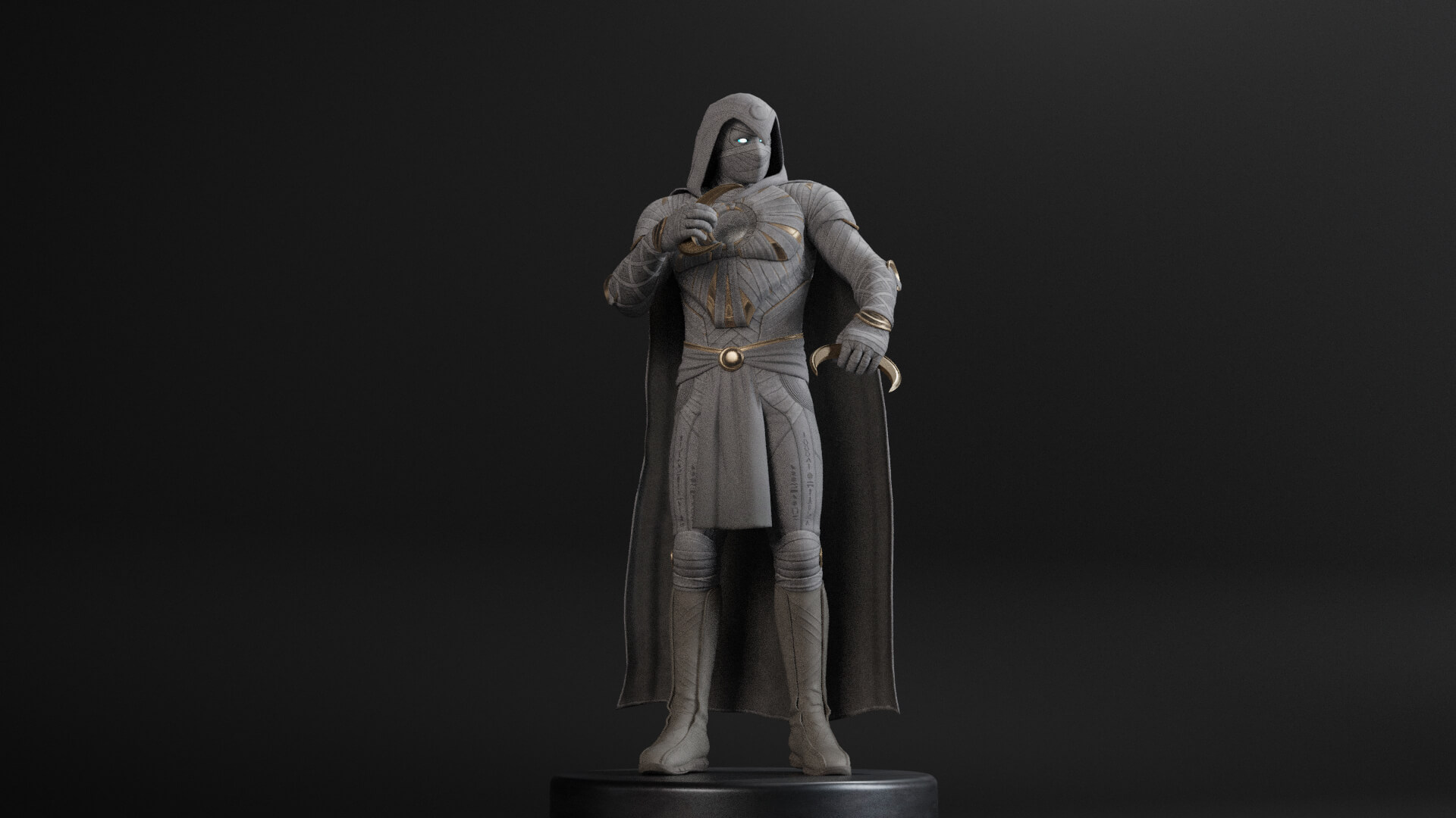 Moon Knight - Marc Spector 3D Model by VFXMatrix