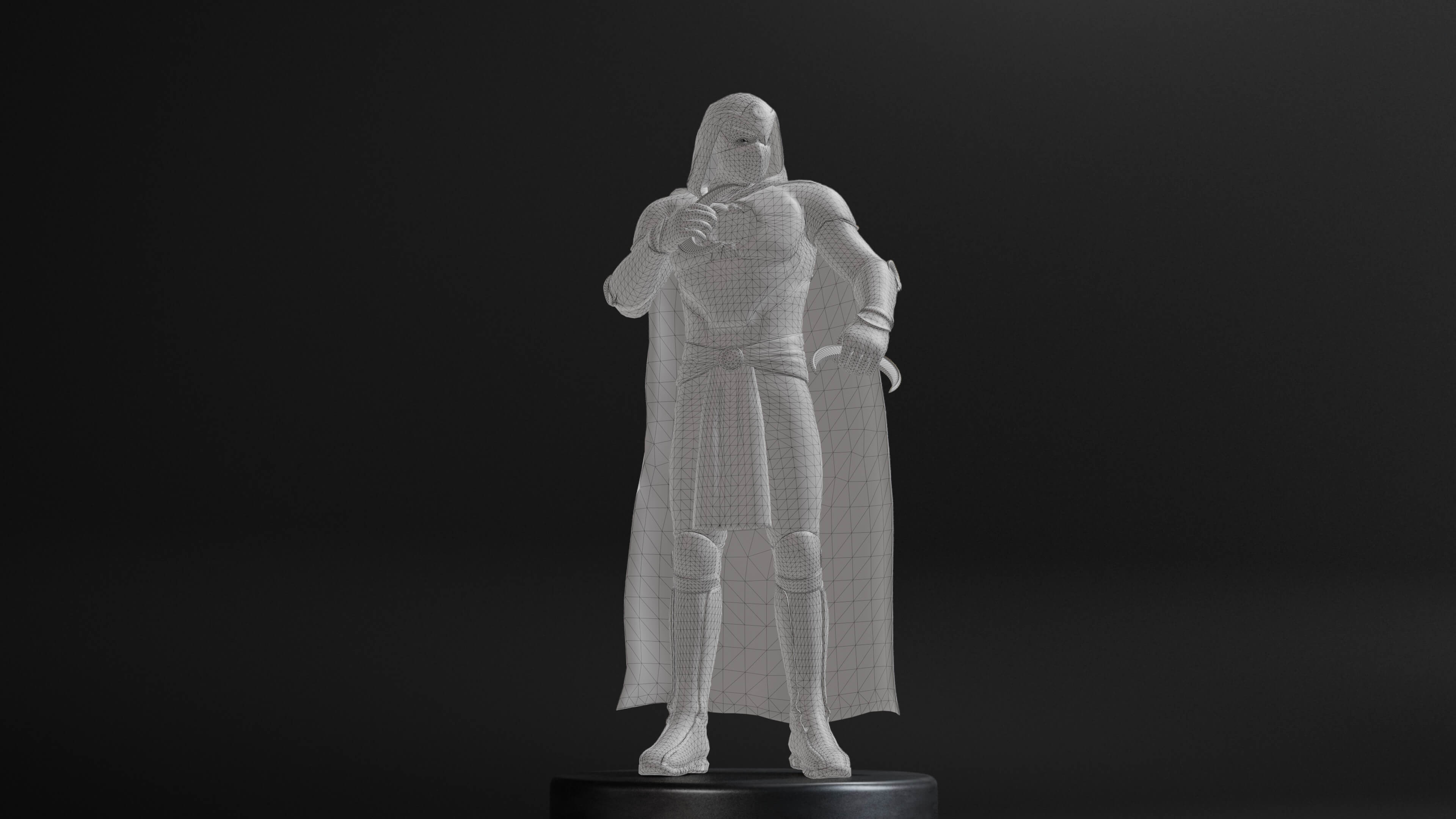 Moon Knight - Marc Spector 3D Model by VFXMatrix