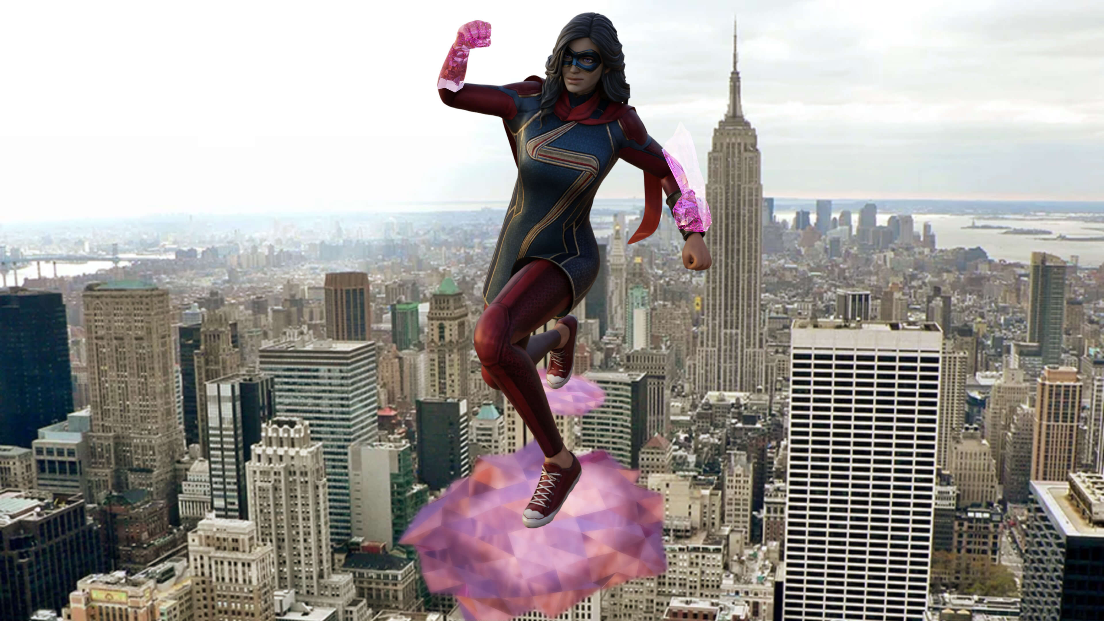 MS. Marvel - Kamala Khan 3D Model by VFXMatrix