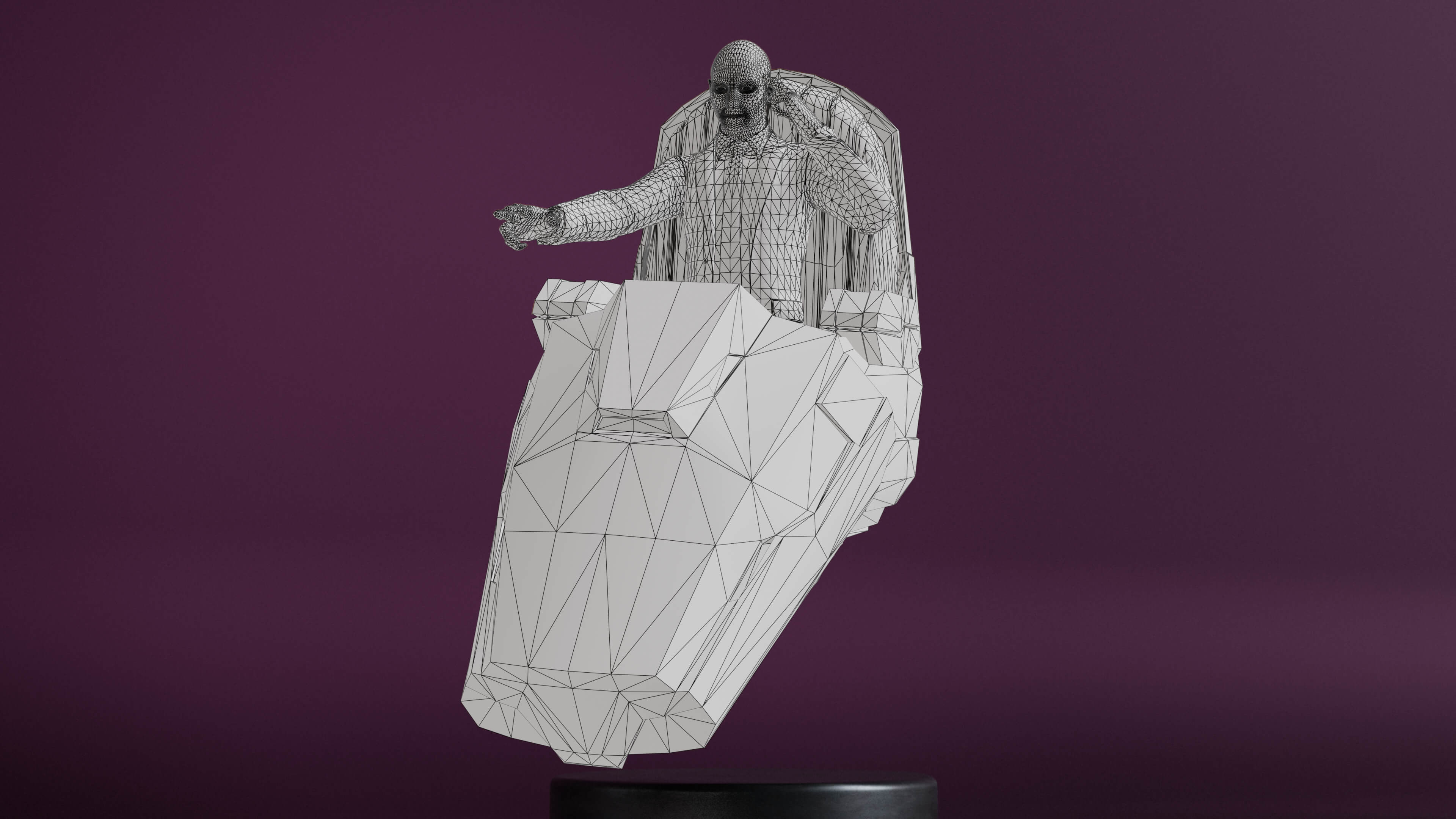 Professor X - Charles Xavier 3D Model by VFXMatrix