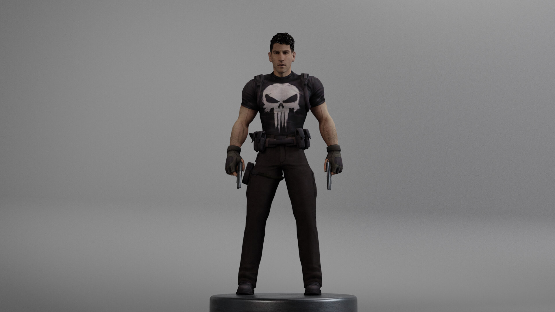 Punisher - Frank Castle 3D Model by VFXMatrix