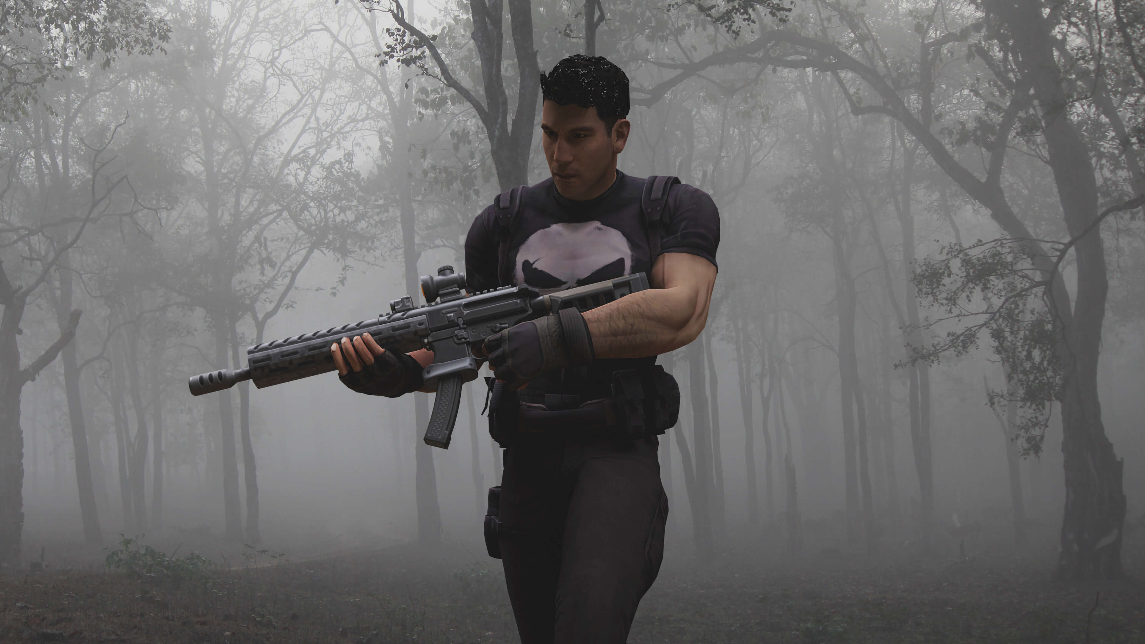 Punisher - Frank Castle 3D Model by VFXMatrix