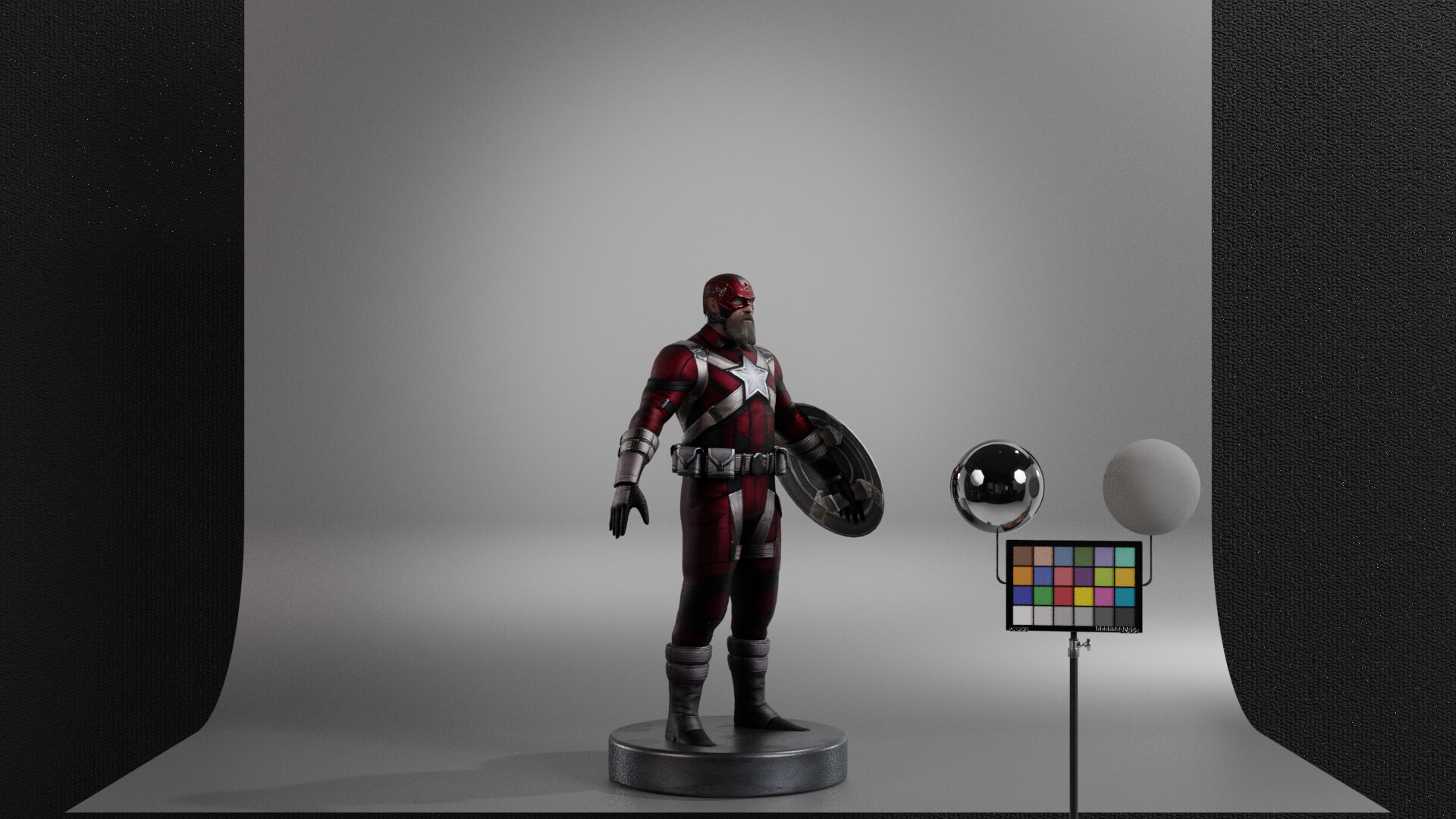 Red Guardian - 3D Model by VFXMatrix