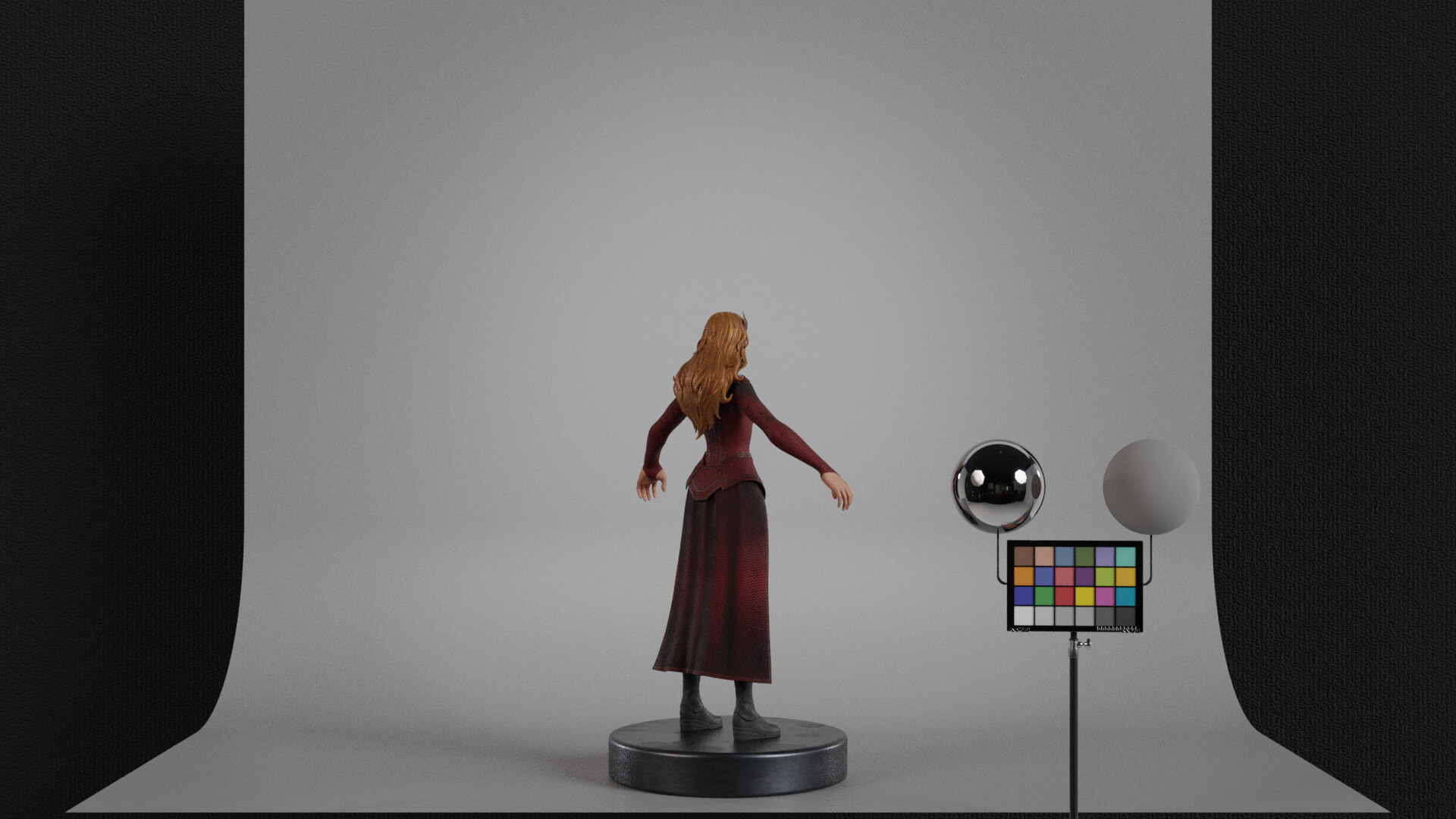 Scarlet Witch - 3D Model by VFXMatrix