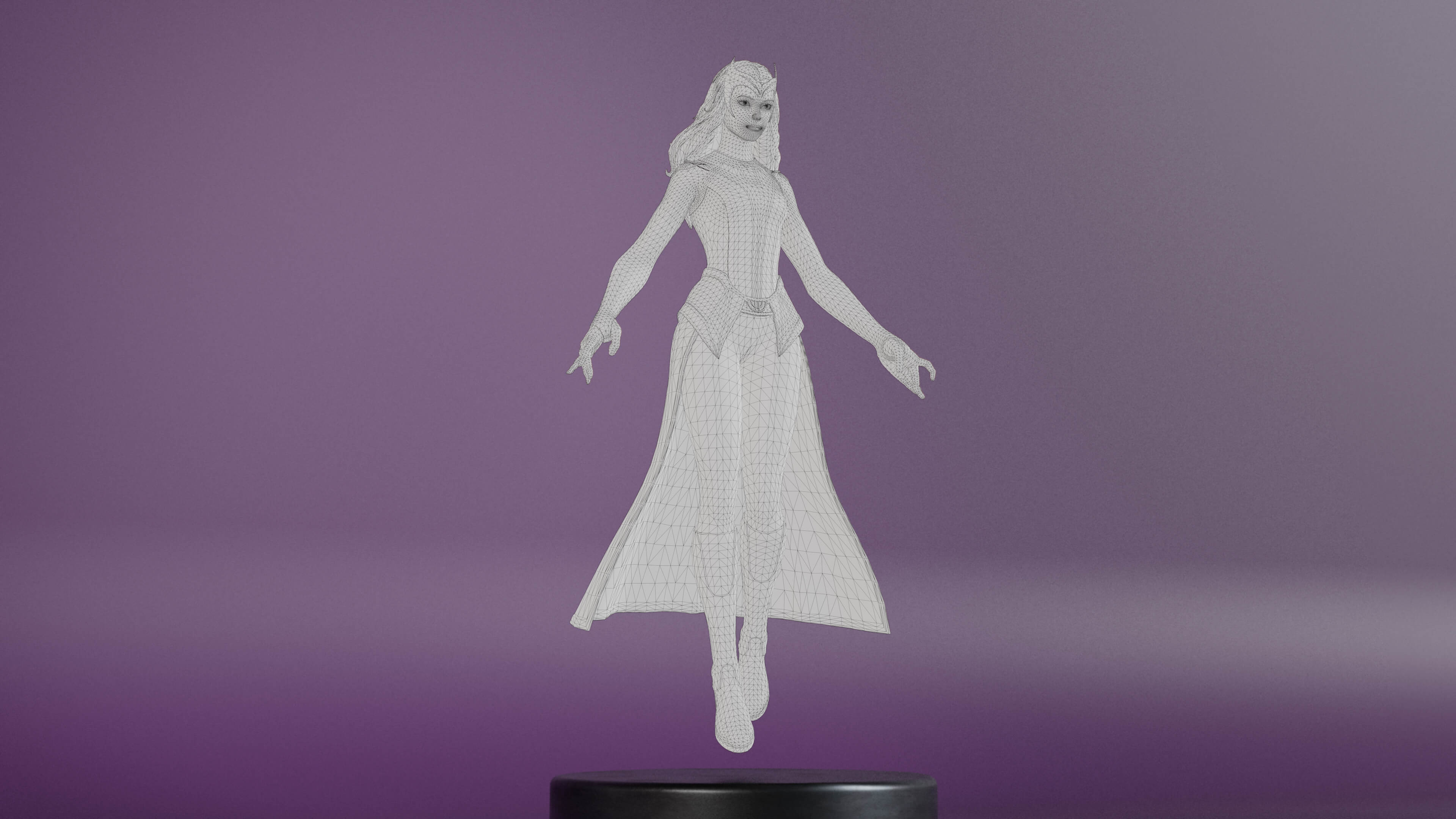 Scarlet Witch - 3D Model by VFXMatrix