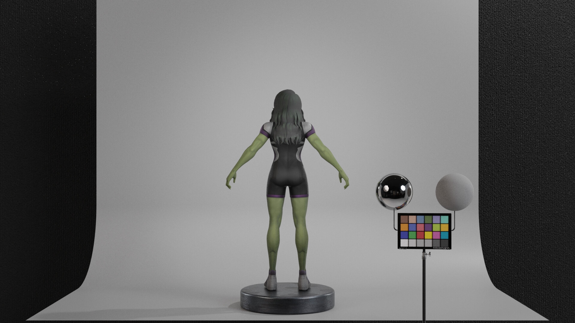 She-Hulk - Jennifer Walters 3D Model by VFXMatrix