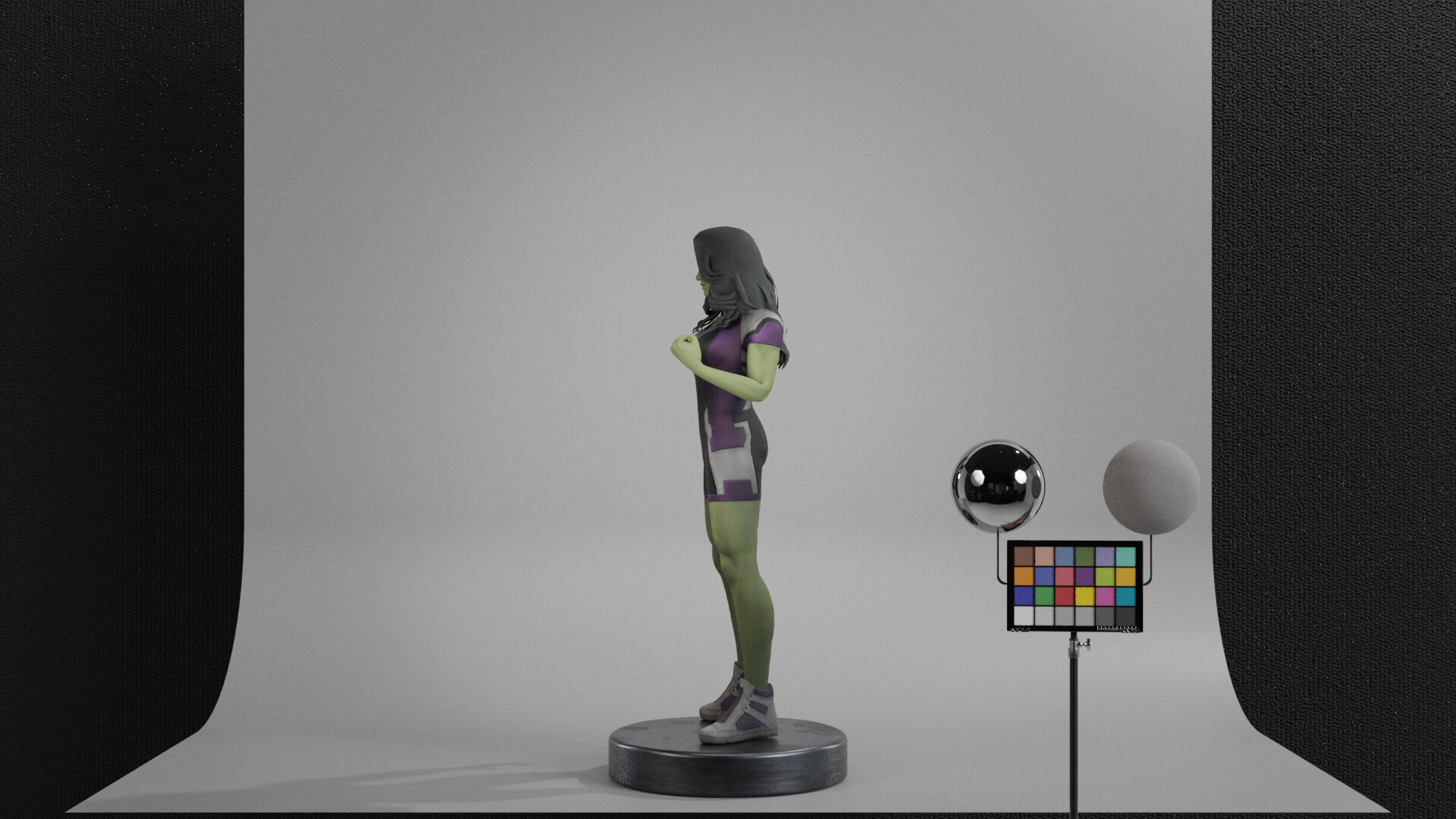She Hulk Jennifer Walters 3d Model By Vfxmatrix 