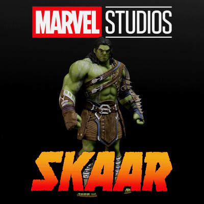 Skaar - Son of Hulk 3D Model by VFXMatrix