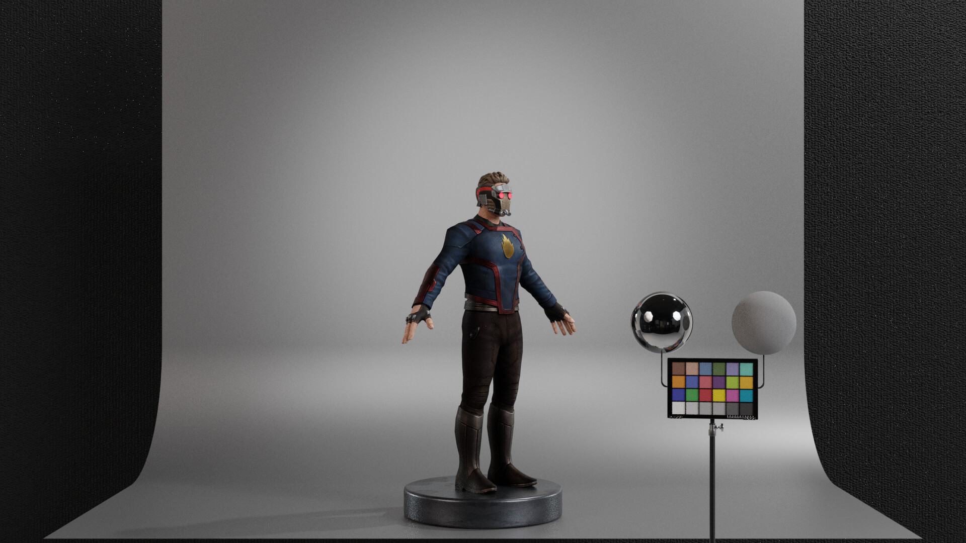 Star Lord - Peter Quill 3D Model by VFXMatrix