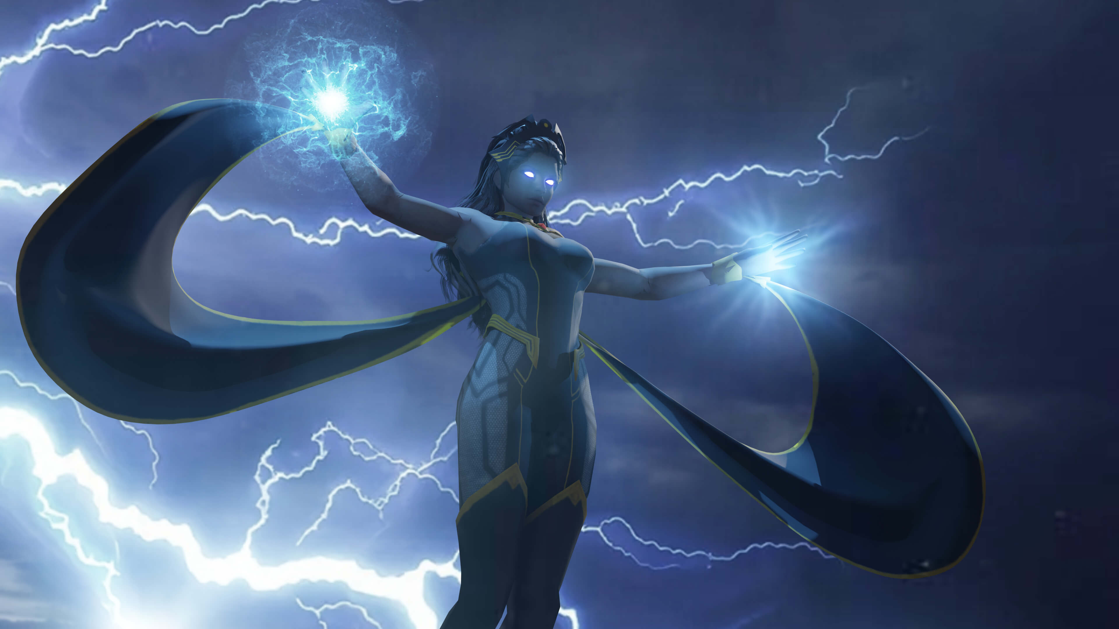 Storm - Ororo Munroe 3D Model by VFXMatrix