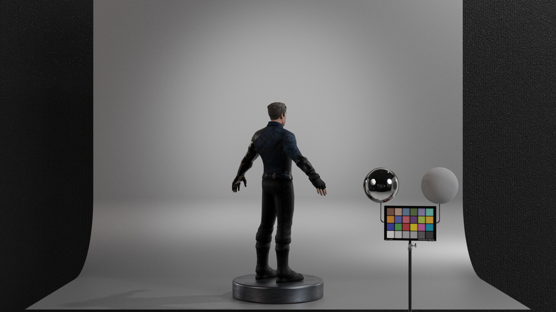 The Winter Soldier - James Buchanan "Bucky" Barnes 3D Model by VFXMatrix