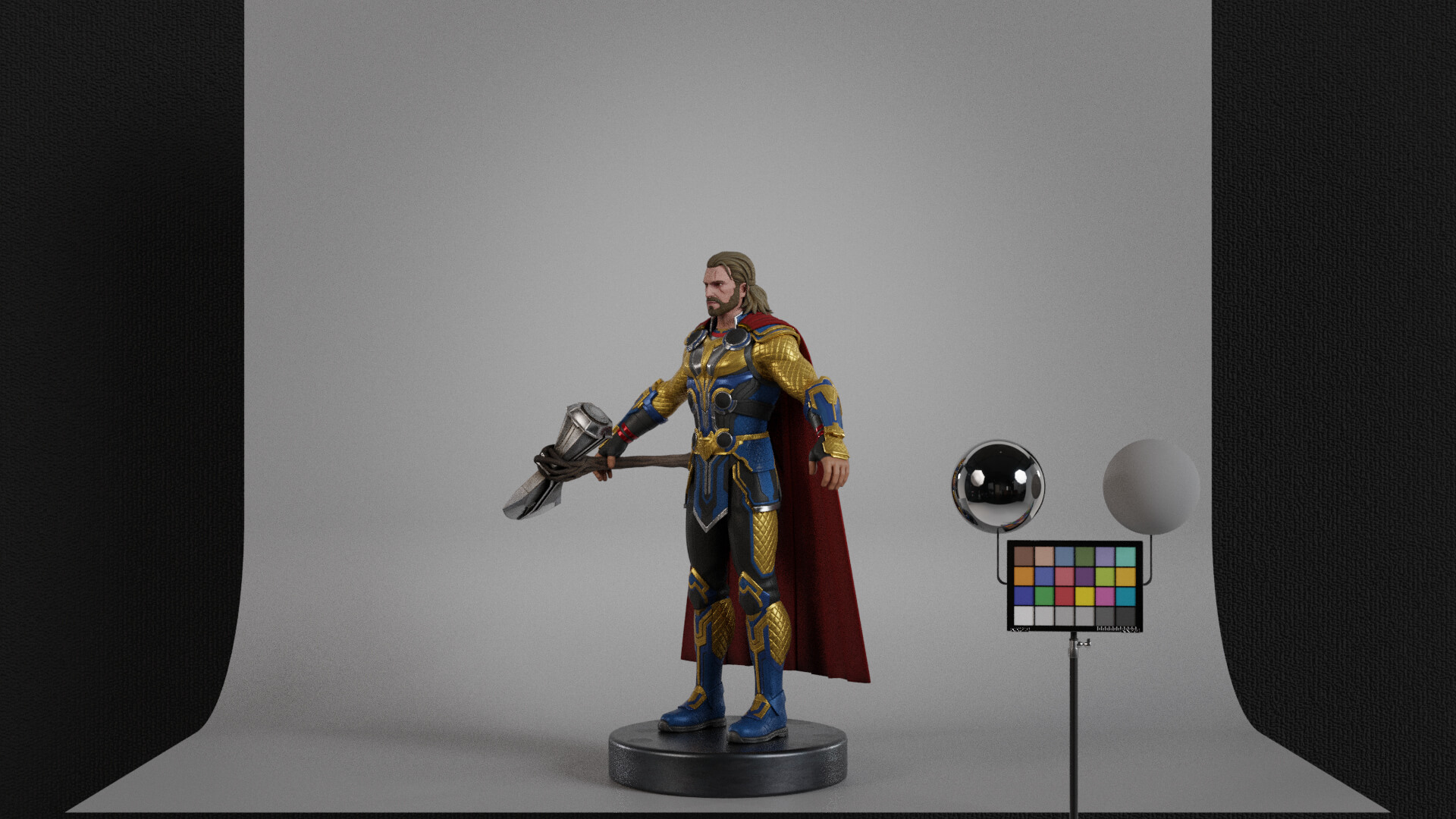 Thor Odinson - 3D Model by VFXMatrix